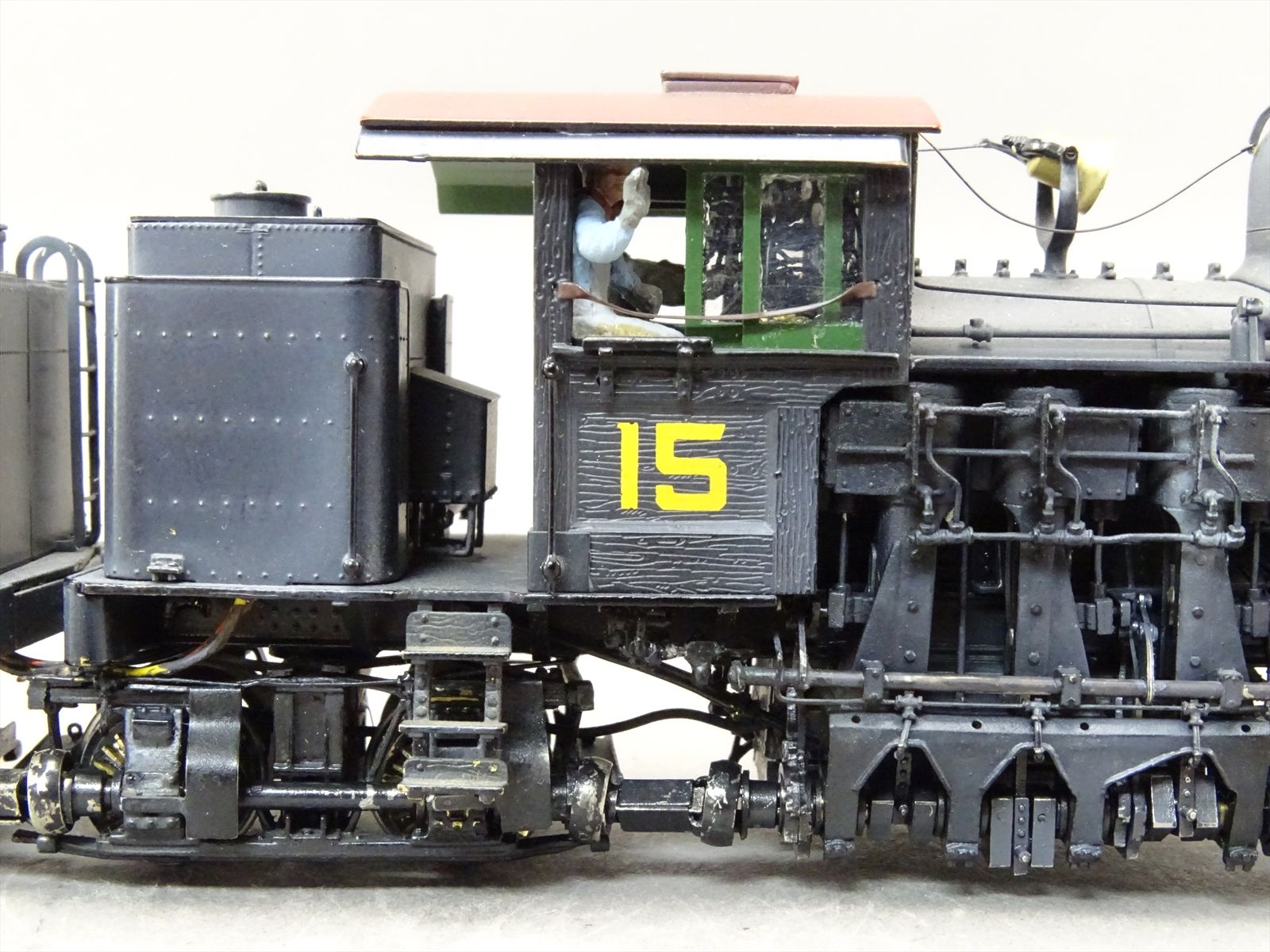 Sn3 Brass Model - PBL Milestone WSLCo West Side Lumber 3-Truck Shay ...