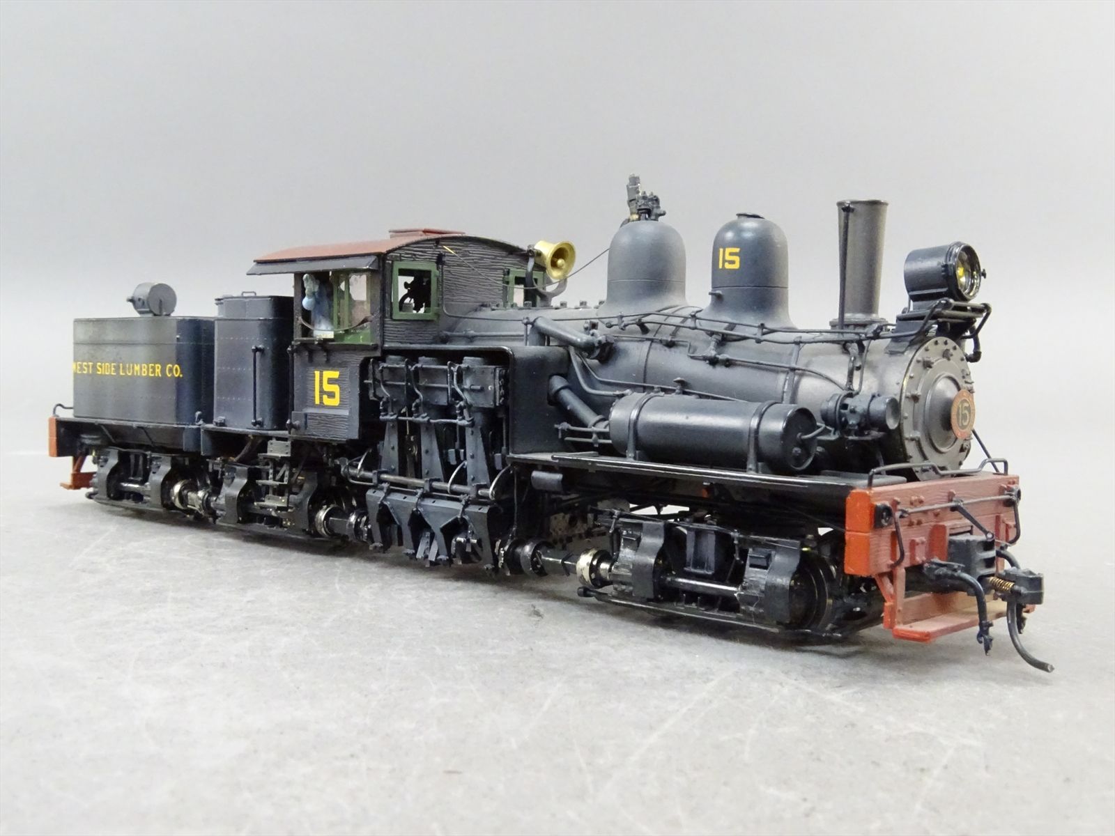 Sn3 Brass Model - PBL Milestone WSLCo West Side Lumber 3-Truck Shay ...