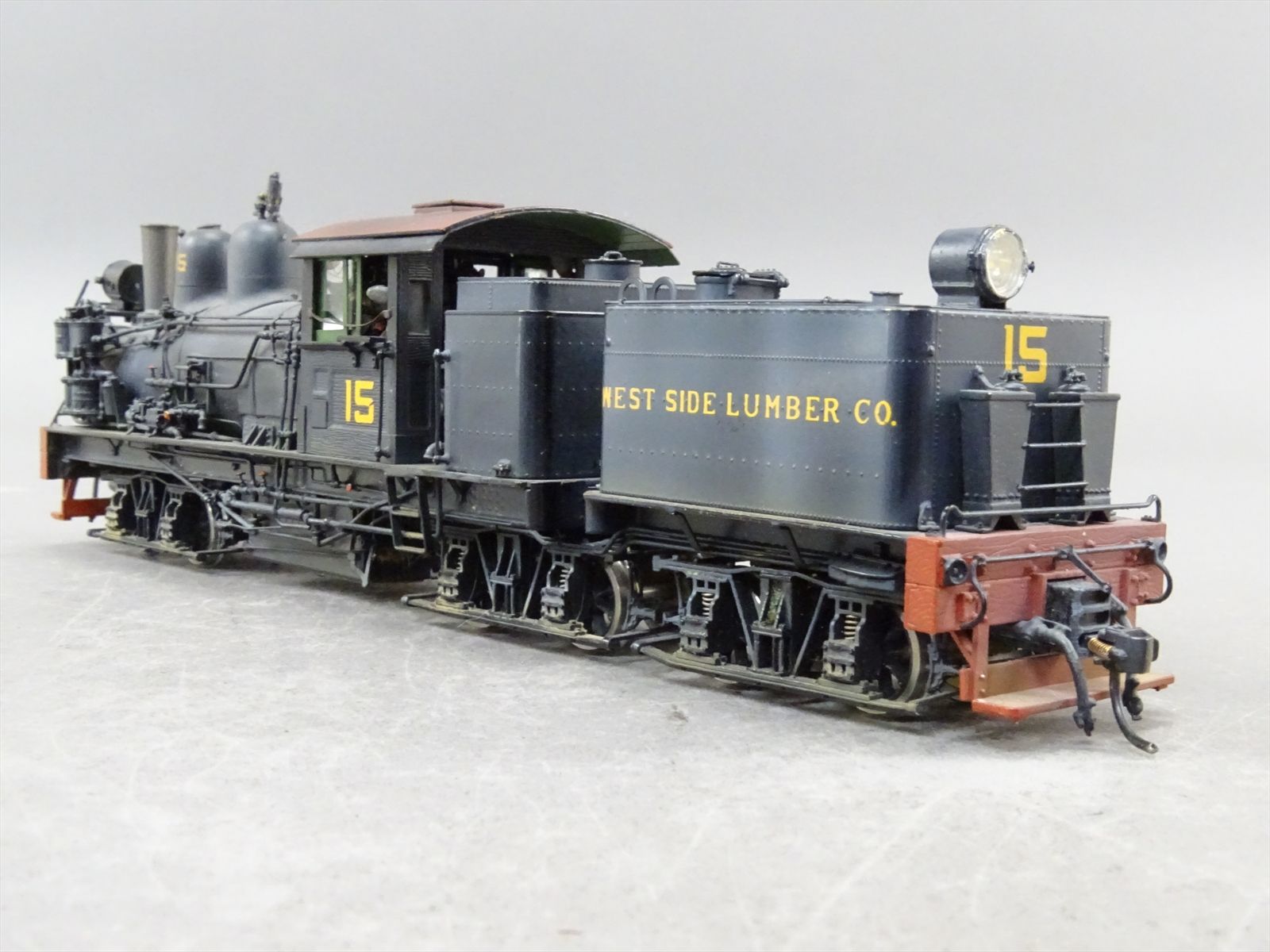 Sn3 Brass Model - PBL Milestone WSLCo West Side Lumber 3-Truck Shay ...