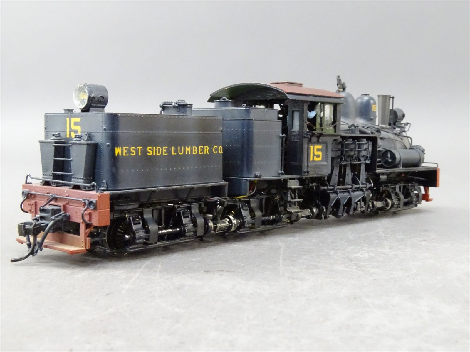 Sn3 Brass Model - PBL Milestone WSLCo West Side Lumber 3-Truck Shay ...