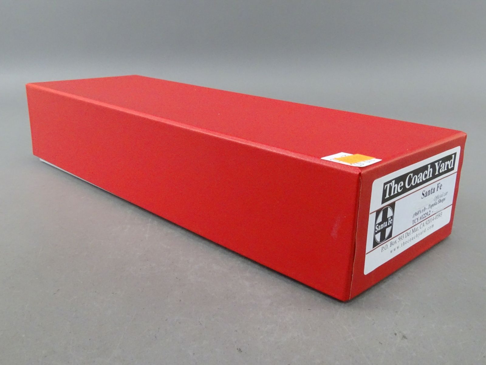 HO Brass Model - TCY 1229.1 AT&SF Santa Fe Official Car Topeka Shops ...