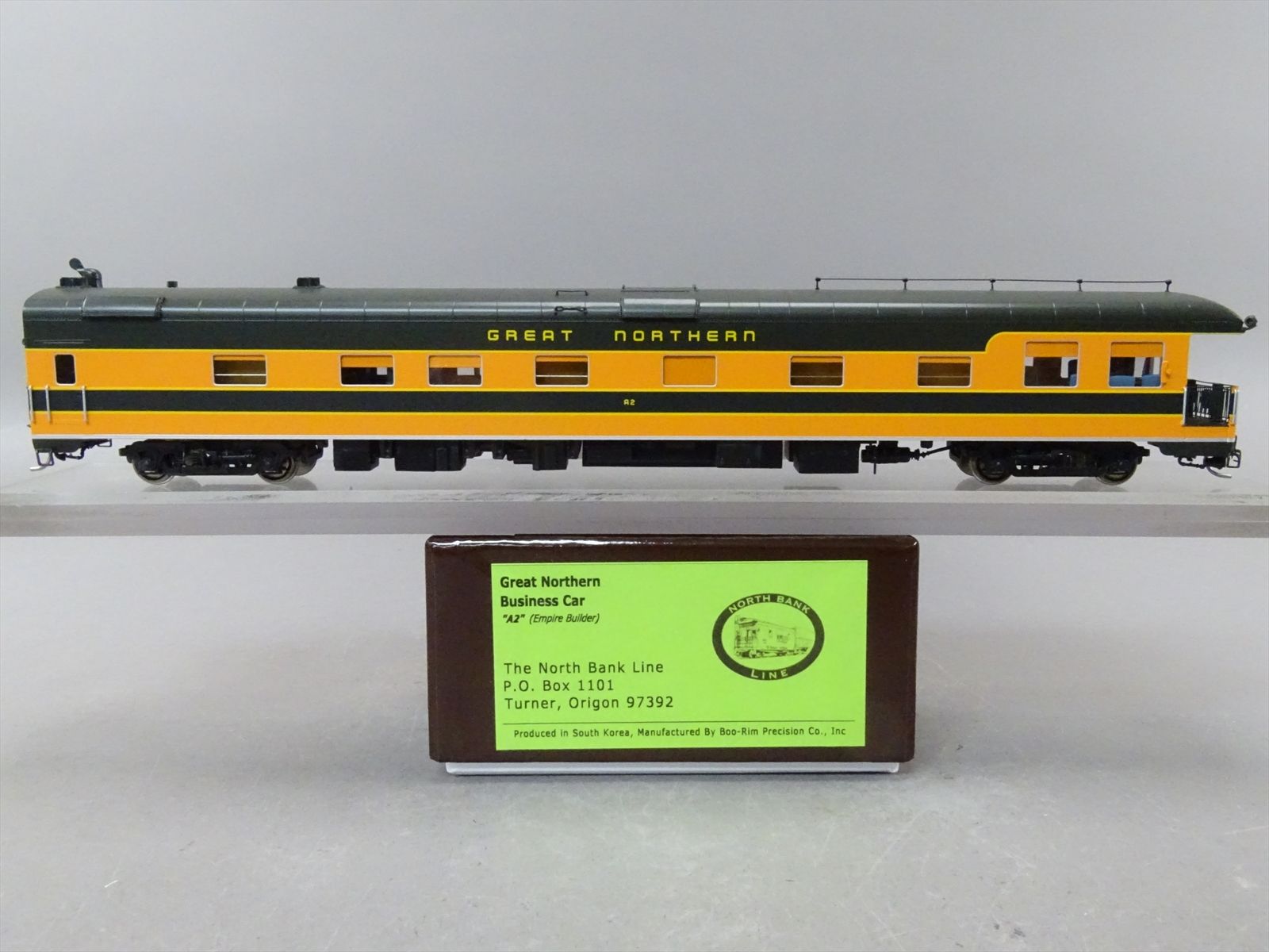 HO Brass Model - NBL 10006 GN Great Northern Business Car A2 - F/P ...