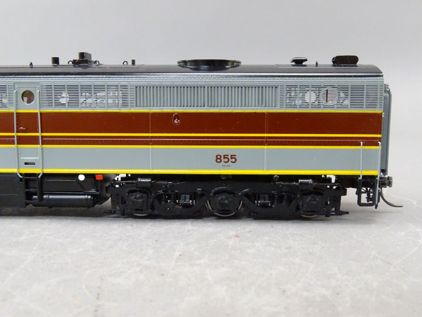 HO Brass Model - OMI 6927.1 EL Erie Lackawanna PA-1 #855 1960 Era - F/P - 2002 Run - Ajin - HARD ...