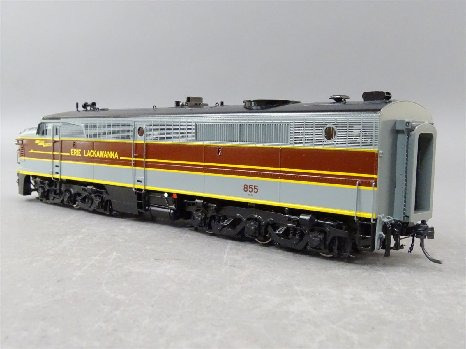 HO Brass Model - OMI 6927.1 EL Erie Lackawanna PA-1 #855 1960 Era - F/P - 2002 Run - Ajin - HARD ...