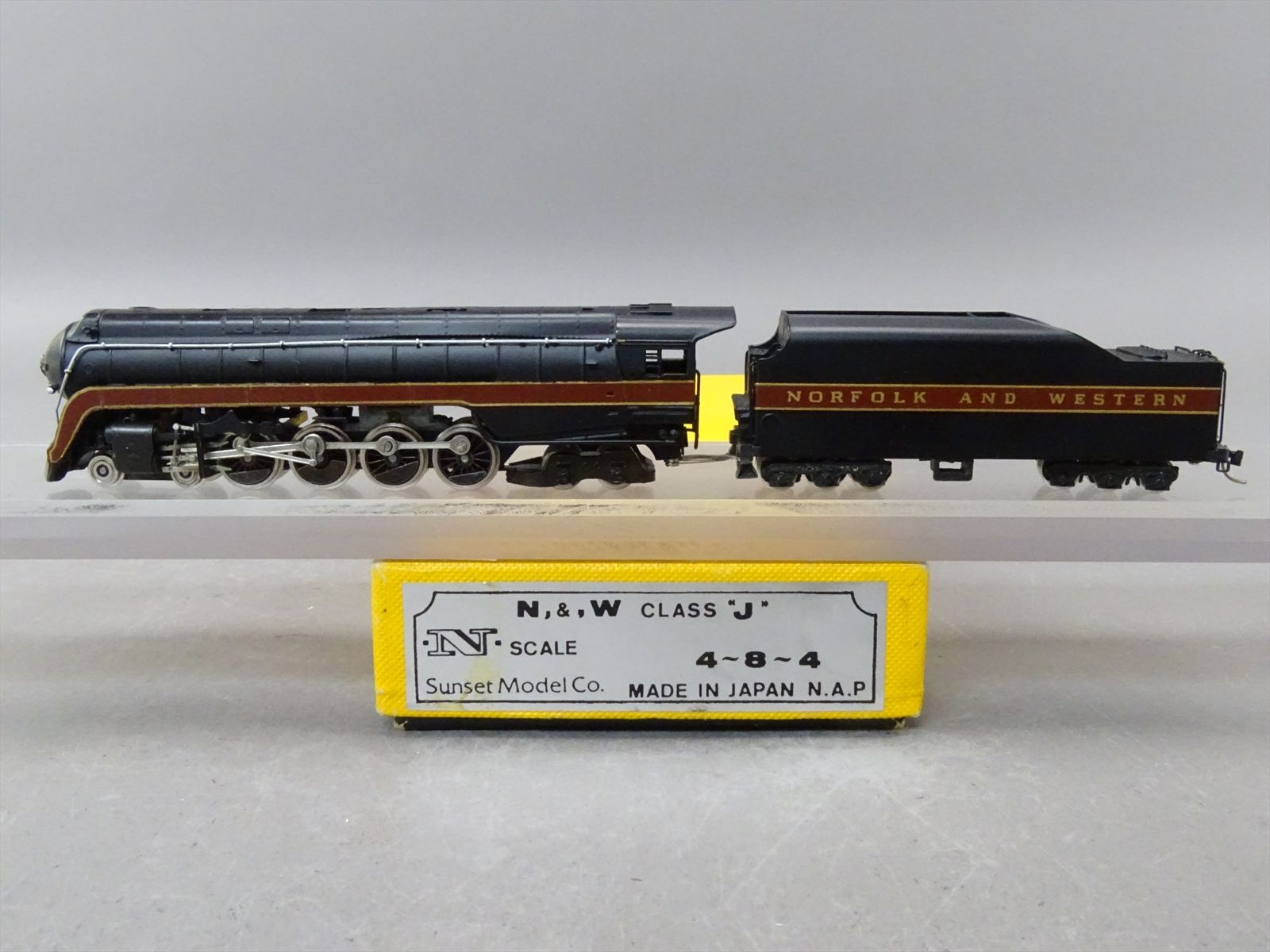 N Scale Brass Model - Sunset Model Co. N&W Norfolk & Western 4-8-4 ...