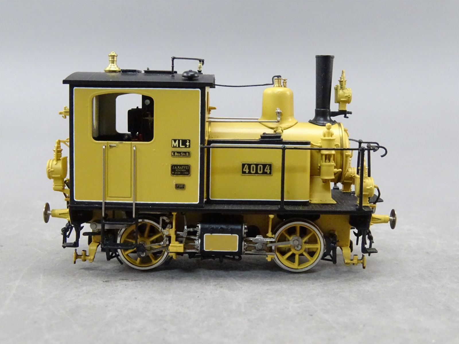 HO Brass Model - MMK 08300H K.Bay.Sts.B Royal Bavarian State Railways ML 2/2 #4004 - F/P - 2010 Run