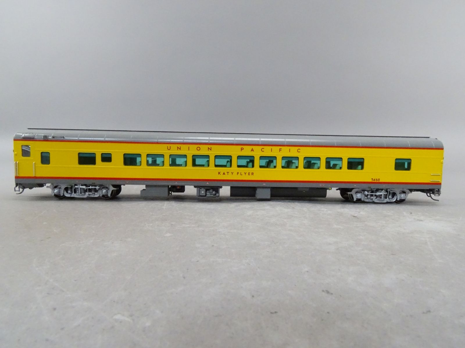 HO Brass Model - OMI 3439.1 UP Union Pacific Katy Flyer Coach #5468 - F ...