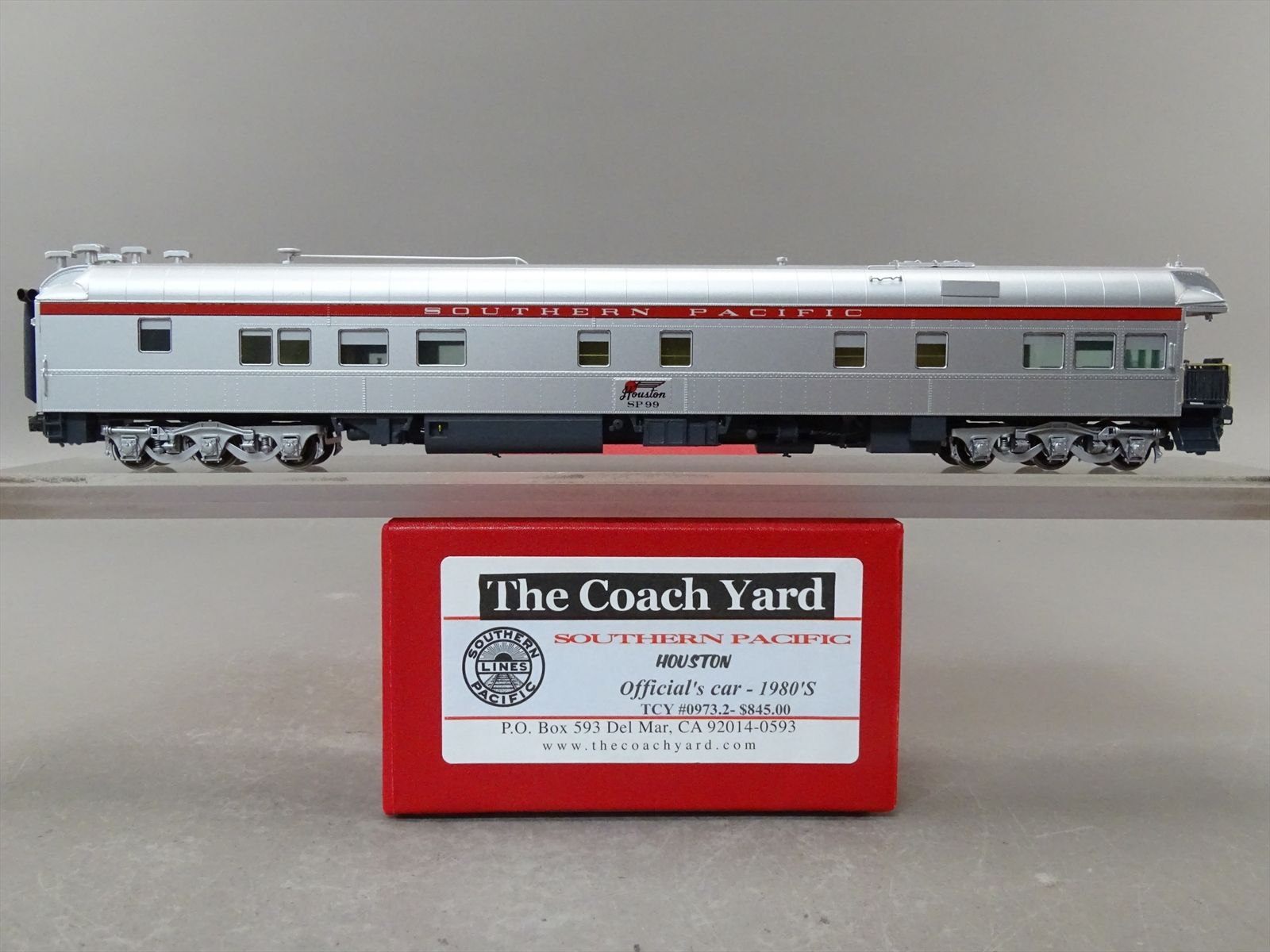 HO Brass Model - TCY 0973.2 SP Southern Pacific Official's Car Houston ...
