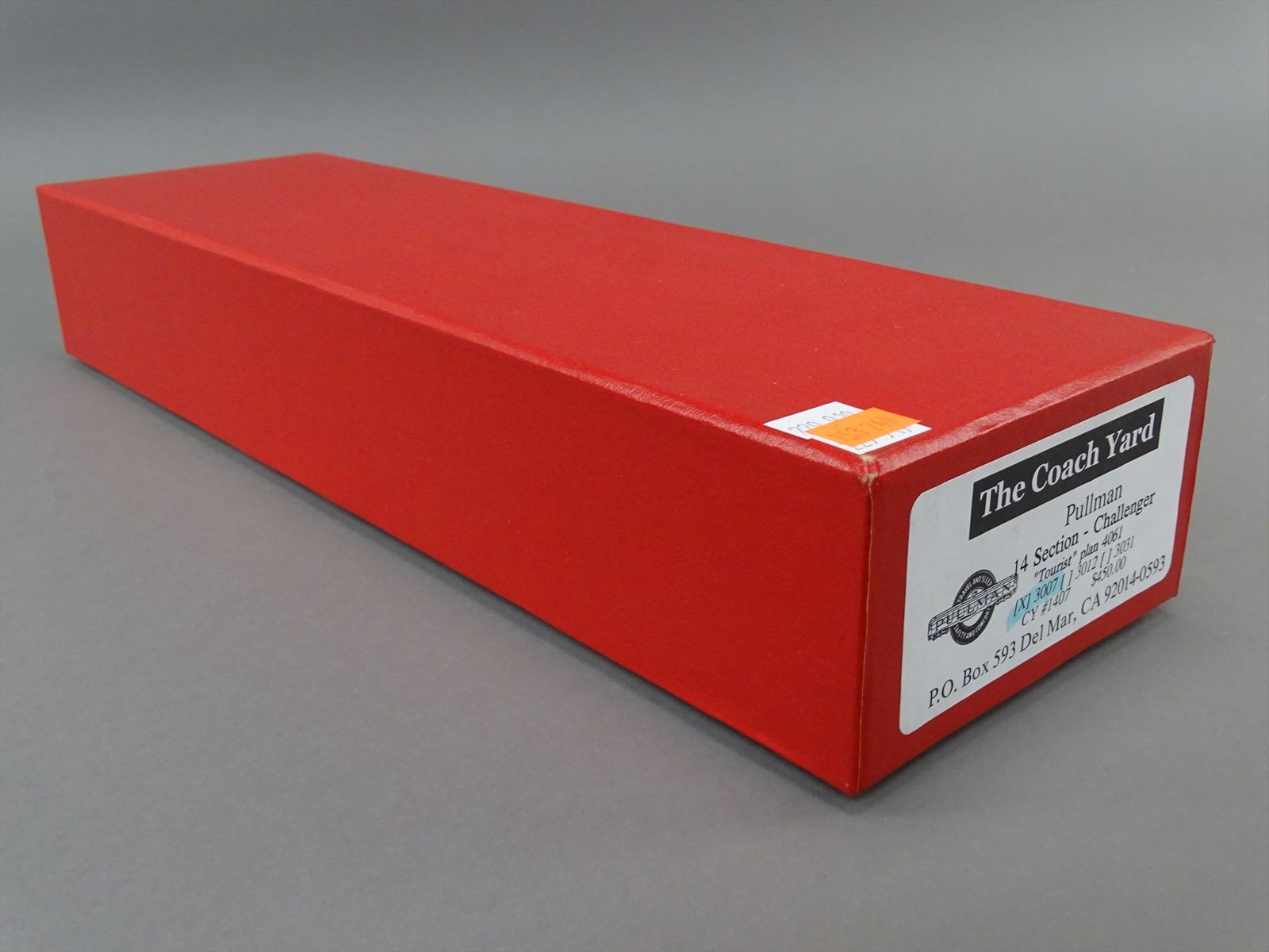 HO Brass Model - TCY 1407 UP / SP Union Southern Pacific Pullman 14 ...