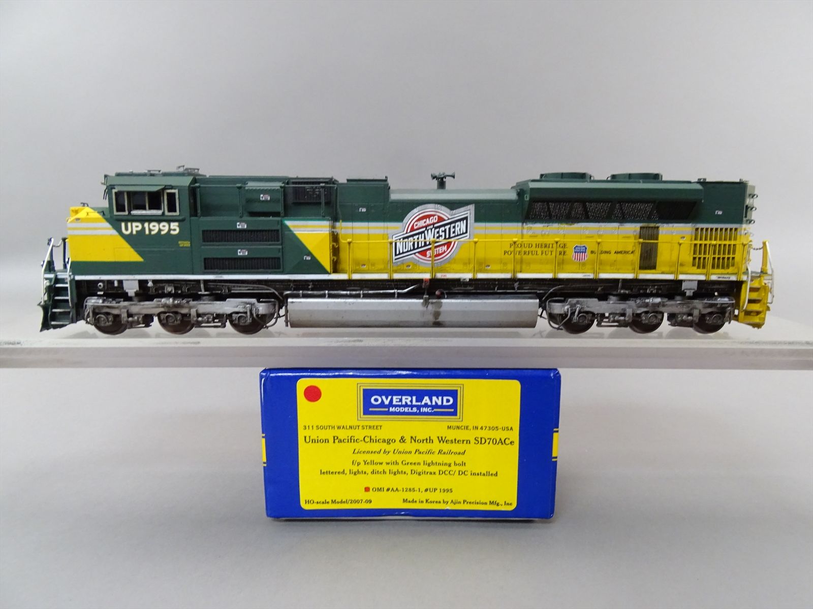 HO Brass Model - OMI AA-1285-1 UP C&NW Chicago & Northwestern SD70ACe ...