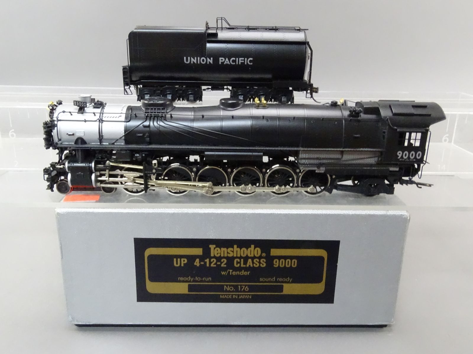 HO Brass Model - PFM UP Union Pacific 4-12-2 #9000 - F/P - 1995 Run ...