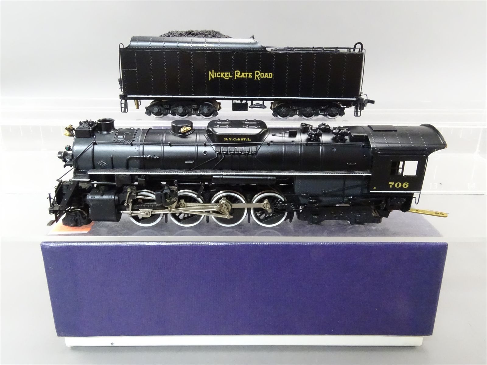 HO Brass Model - PFM NKP Nickel Plate Road 2-8-4 #706 - Custom - 1963 ...