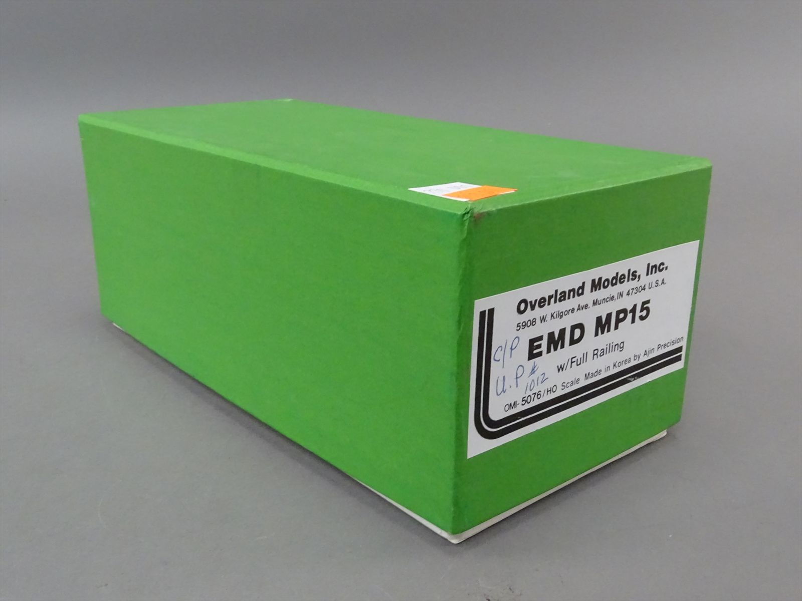 HO Brass Model - OMI 5076 UP Union Pacific MP15 w/ Full Railing #1012 - Custom - 1987 Run - Ajin