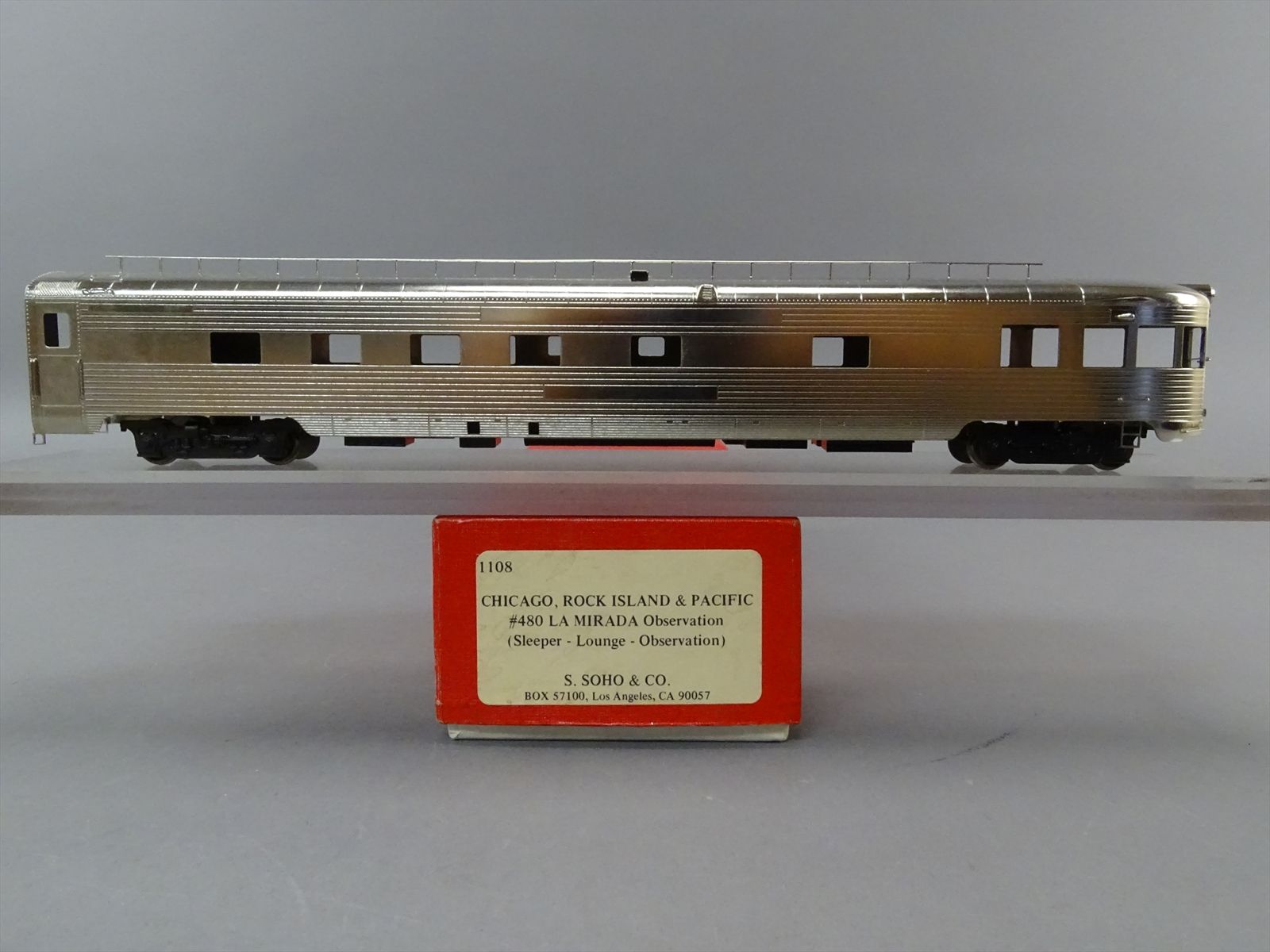 HO Brass Model - Soho 1108 CRI&P RI Rock Island Sleeper Lounge ...