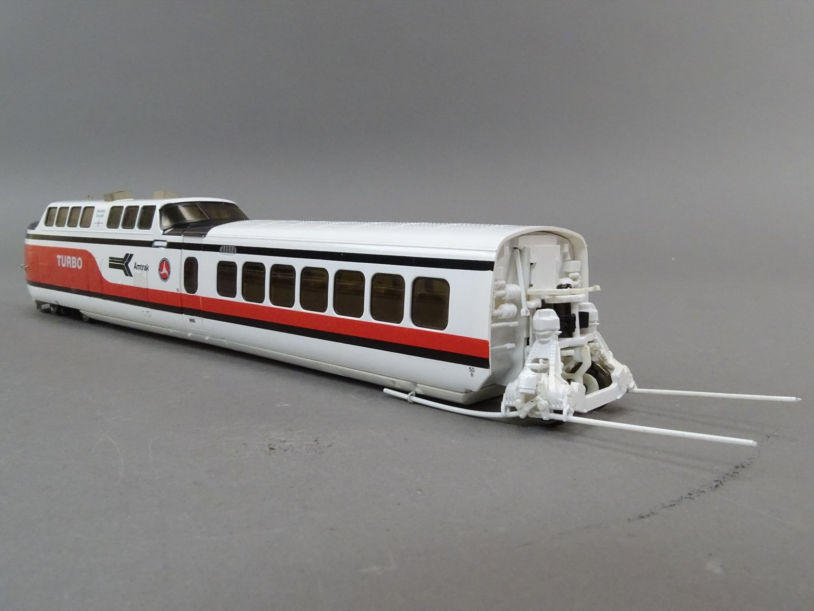 HO Scale Plastic Model Train - Rapido 200003 TurboTrain Two Power Cars ...