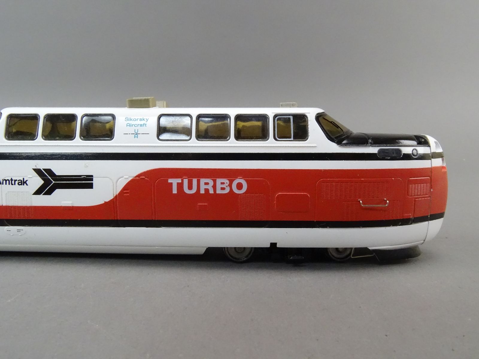 HO Scale Plastic Model Train - Rapido 200003 TurboTrain Two Power Cars ...