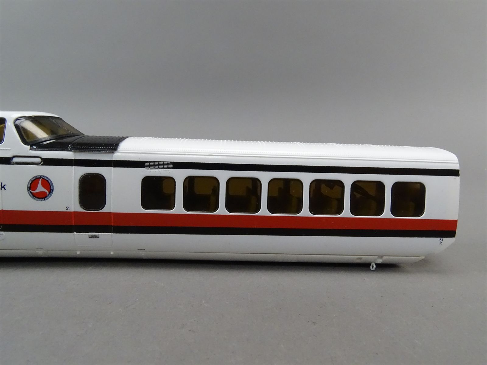 HO Scale Plastic Model Train - Rapido 200003 TurboTrain Two Power Cars ...