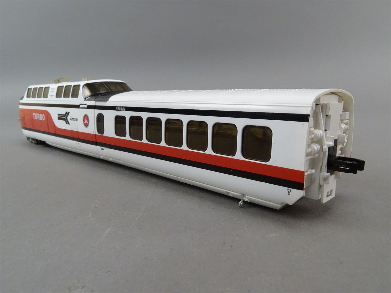HO Scale Plastic Model Train - Rapido 200003 TurboTrain Two Power Cars ...
