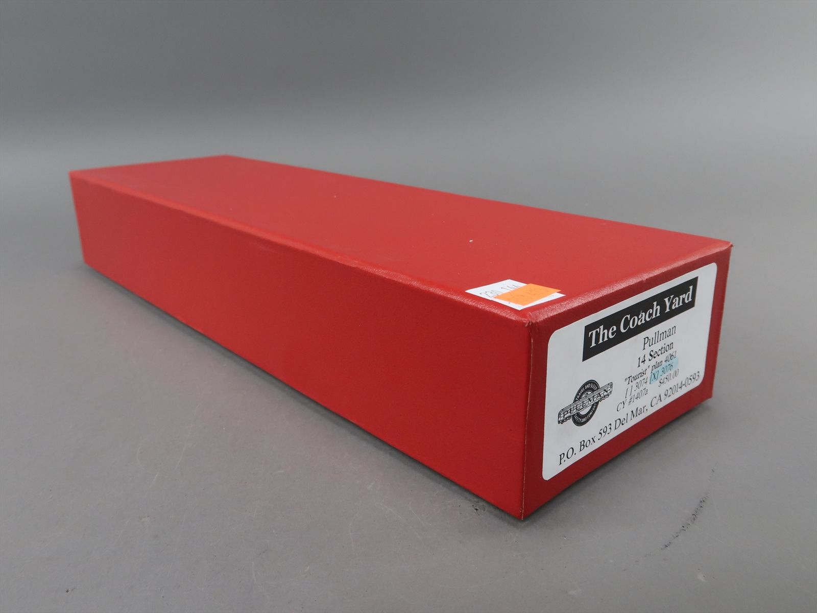 HO Brass Model - TCY 1407a 14 Section Pullman Tourist Sleeper #3076 - F ...