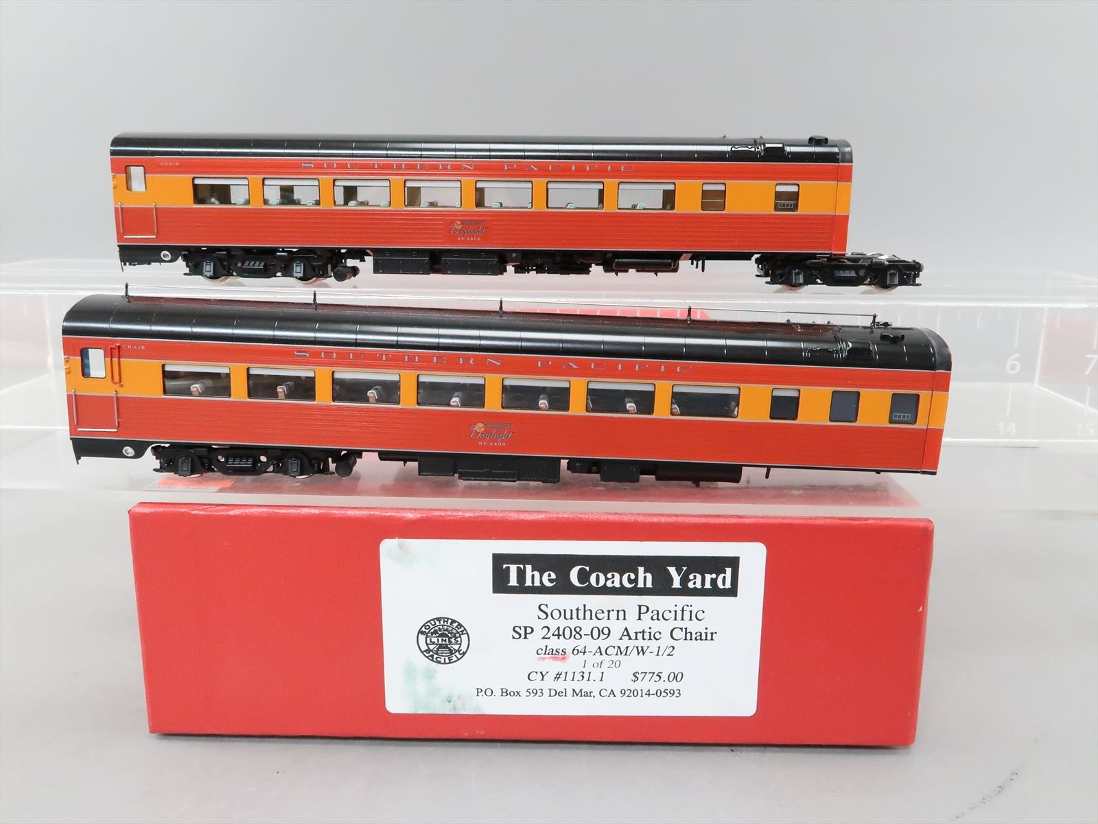HO Brass Model - TCY 1131.1 SP Southern Pacific Daylight Articulated ...
