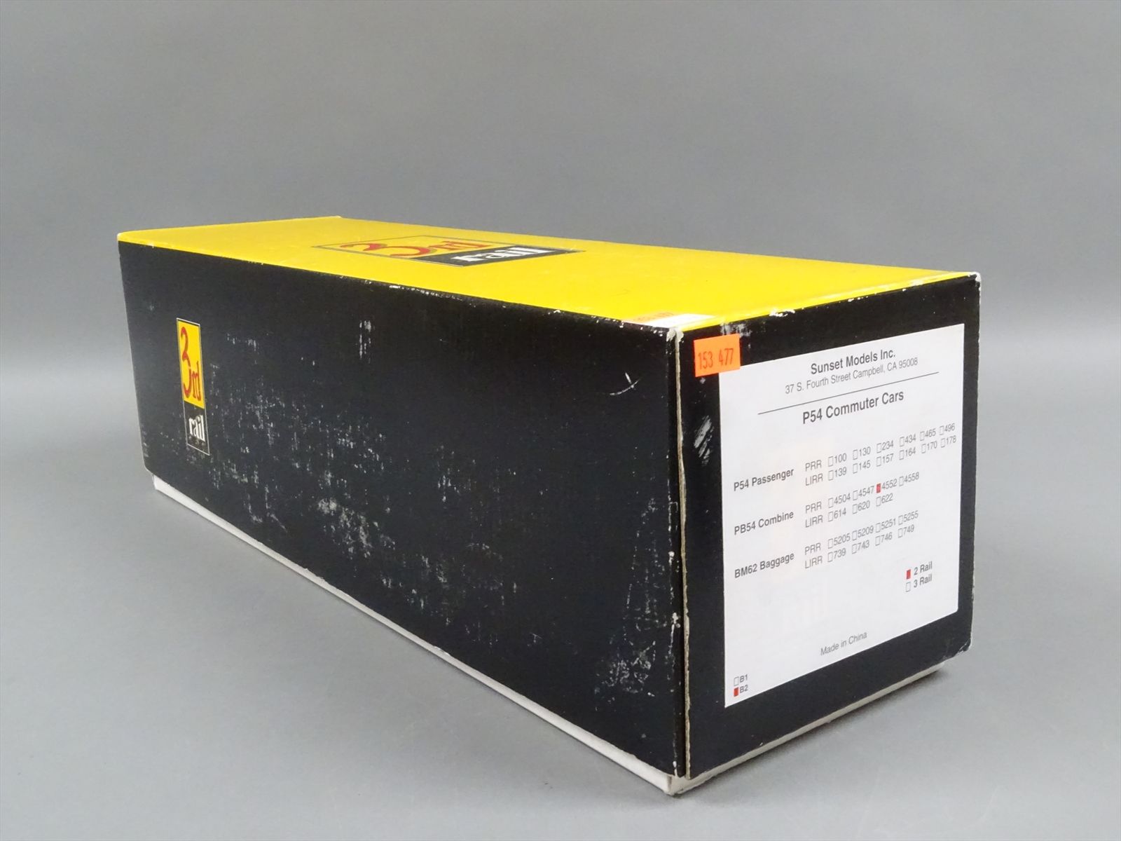 O Brass Model - SS Sunset B2 PRR Pennsylvania PB54 Combine #4562 - F/P ...