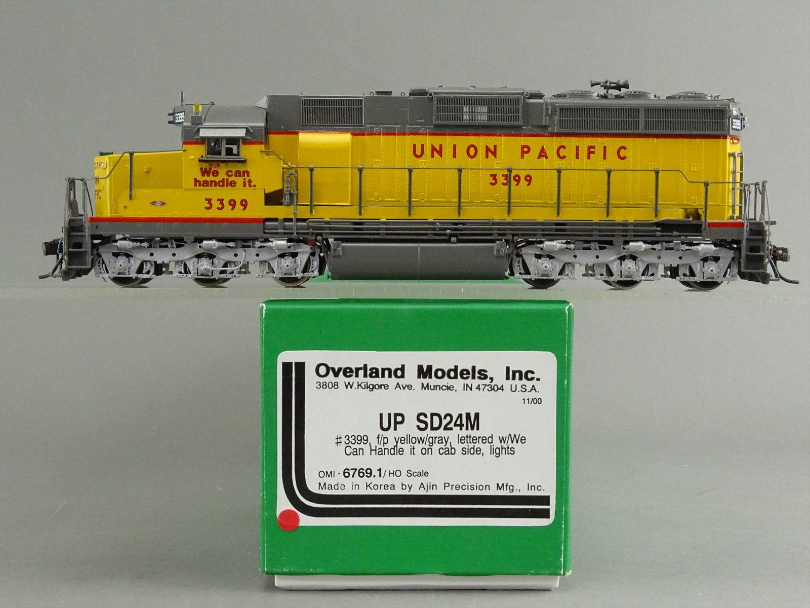 HO Brass Model - OMI 6769.1 UP Union Pacific SD24M #3399 - F/P - 2000 ...