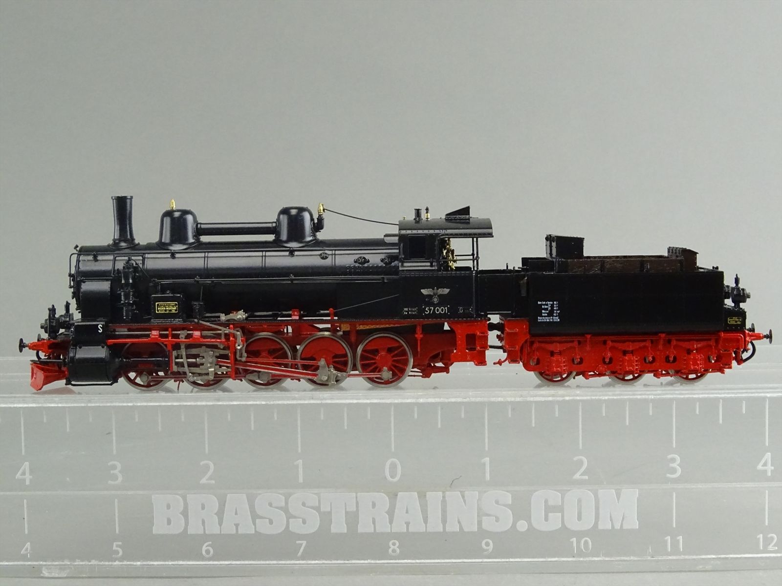 HO Brass Model - MMK 98804H DRG BR 57 001 Steam Locomotive - F/P - 1998 Run