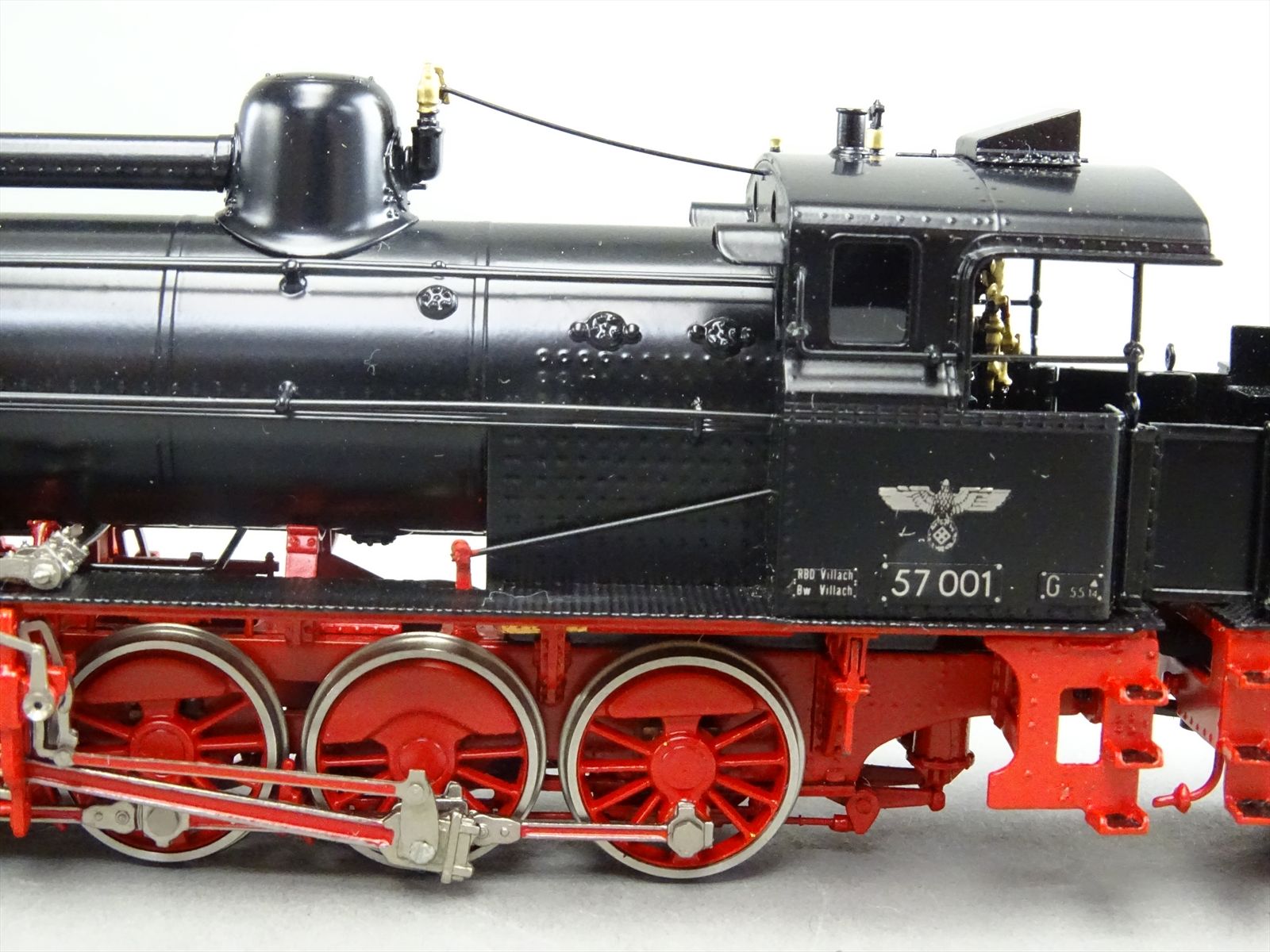 HO Brass Model - MMK 98804H DRG BR 57 001 Steam Locomotive - F/P - 1998 Run