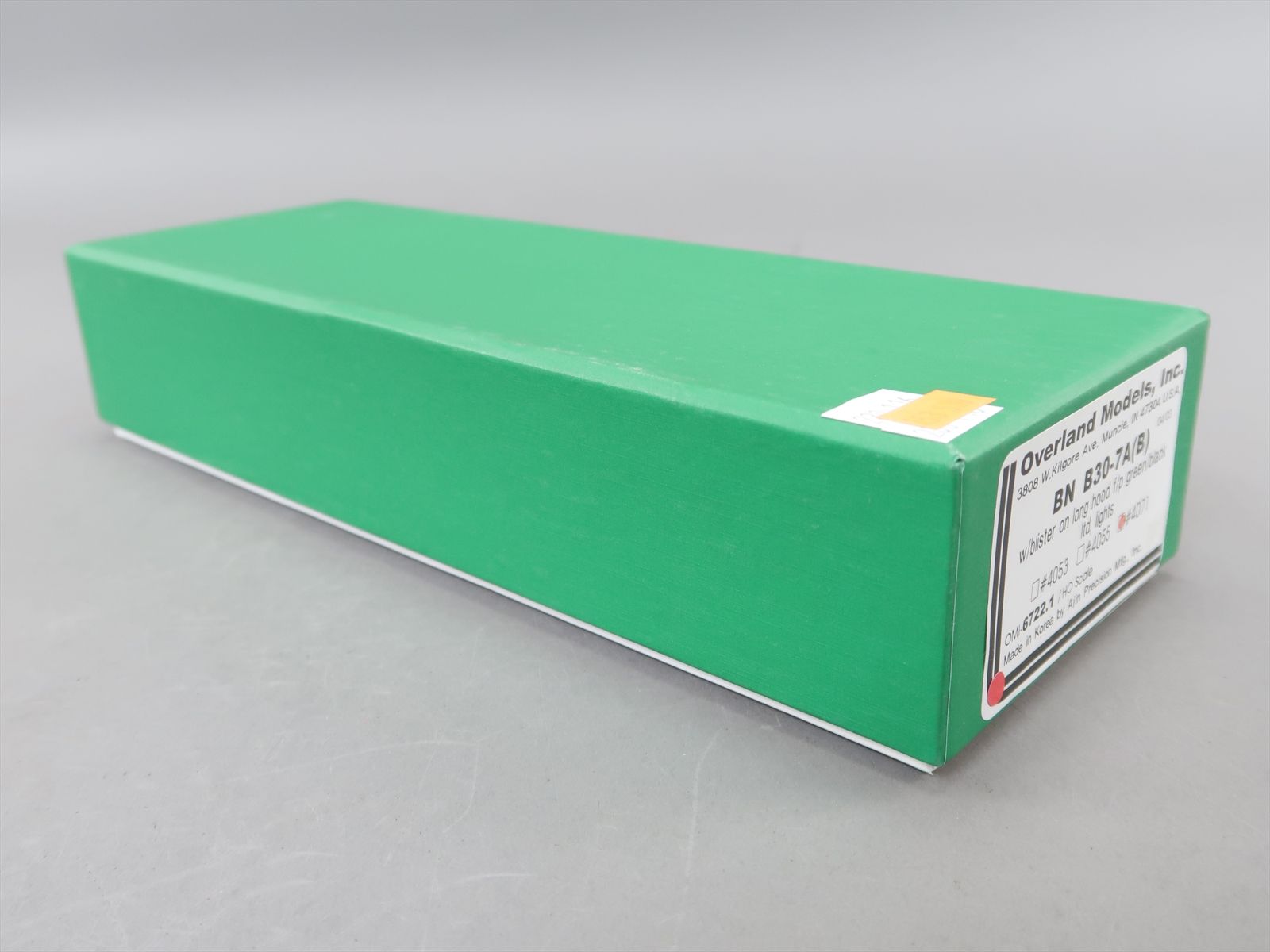 HO Brass Model - OMI 6722.1 BN Burlington Northern B30-7B #4071 - F/P - 2003 Run - Ajin