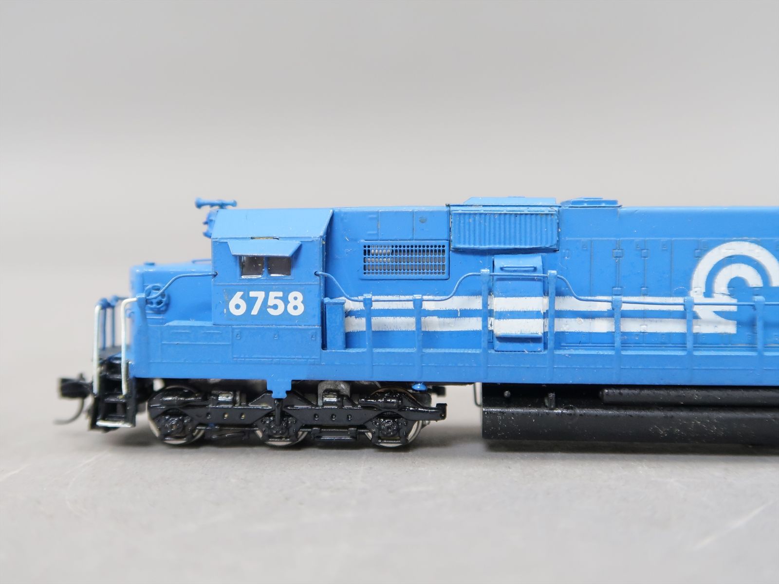 N Brass Model - Hallmark 507 CR Conrail SD50 #6758 - Custom - 1989 Run - Samhongsa