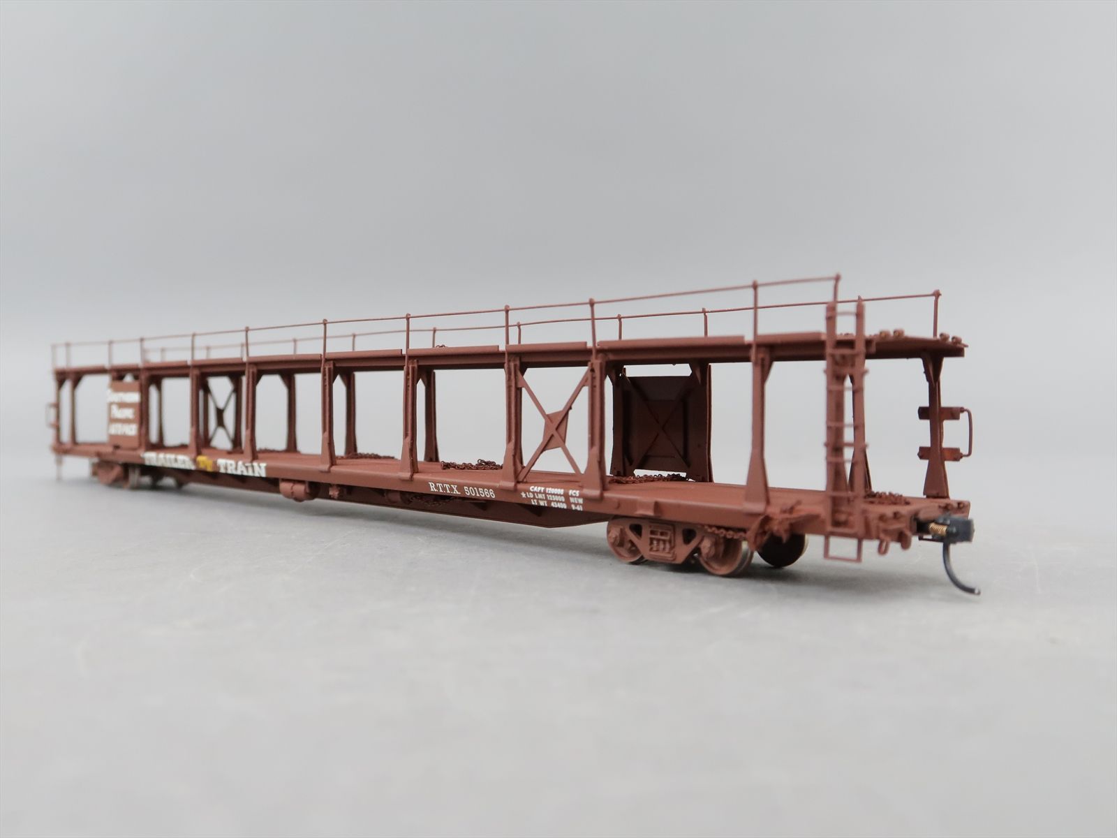 HO Brass Model - OMI 1354 SP Southern Pacific RTTX Bi-Level Auto Rack ...