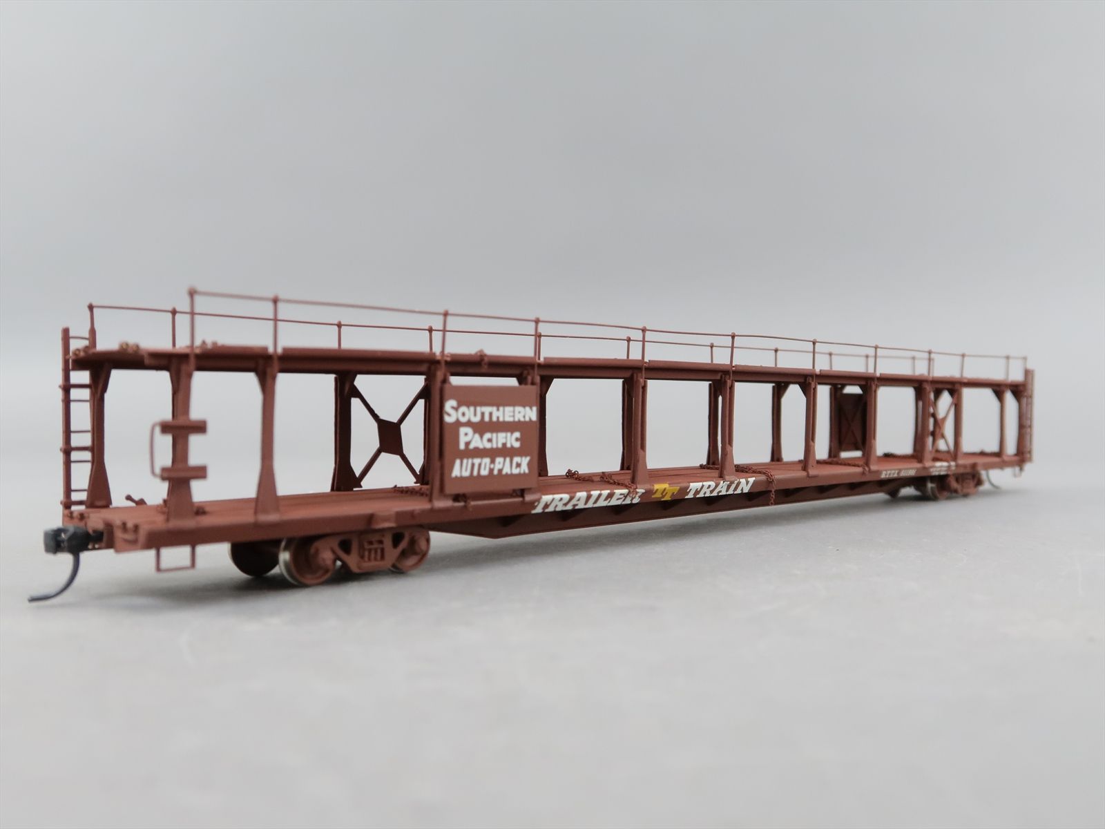 HO Brass Model - OMI 1354 SP Southern Pacific RTTX Bi-Level Auto Rack ...
