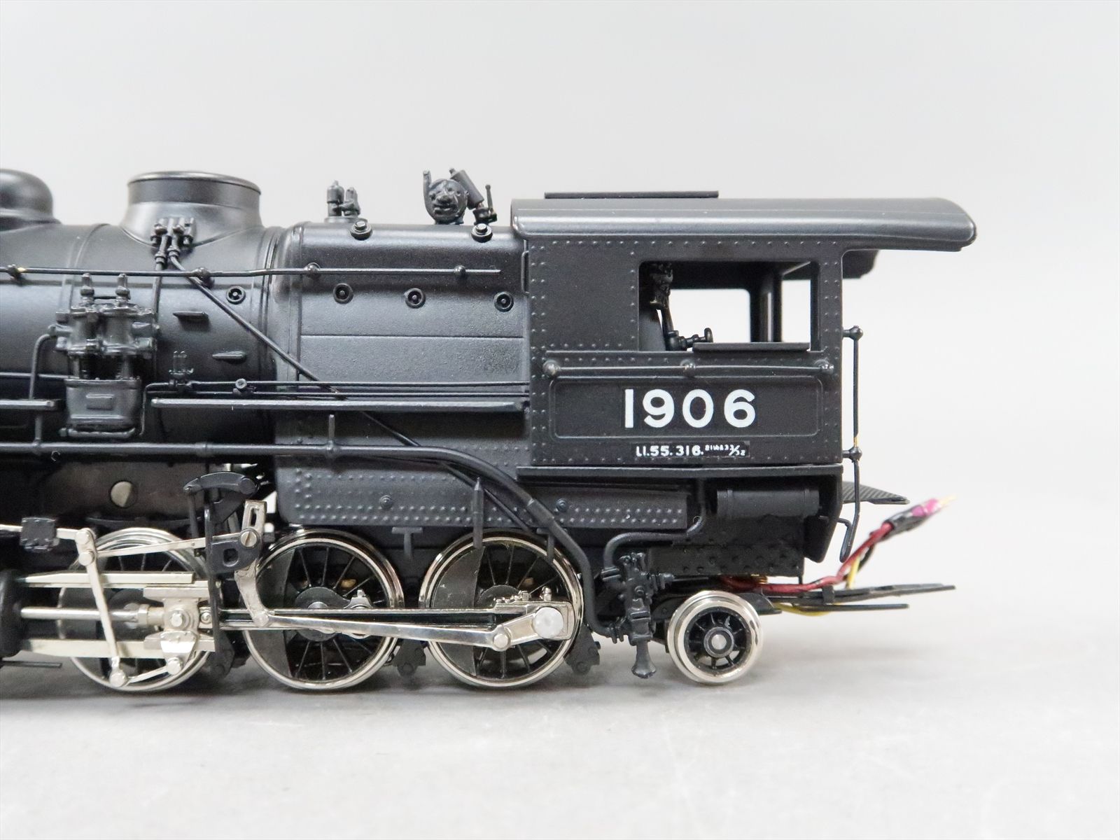HO Brass Model - PFM GN Great Northern L-1 2-6-6-2 Black #1906 - F/P ...