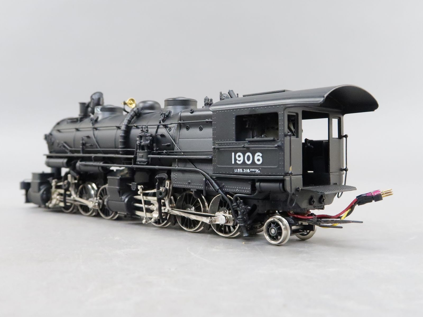 HO Brass Model - PFM GN Great Northern L-1 2-6-6-2 Black #1906 - F/P ...