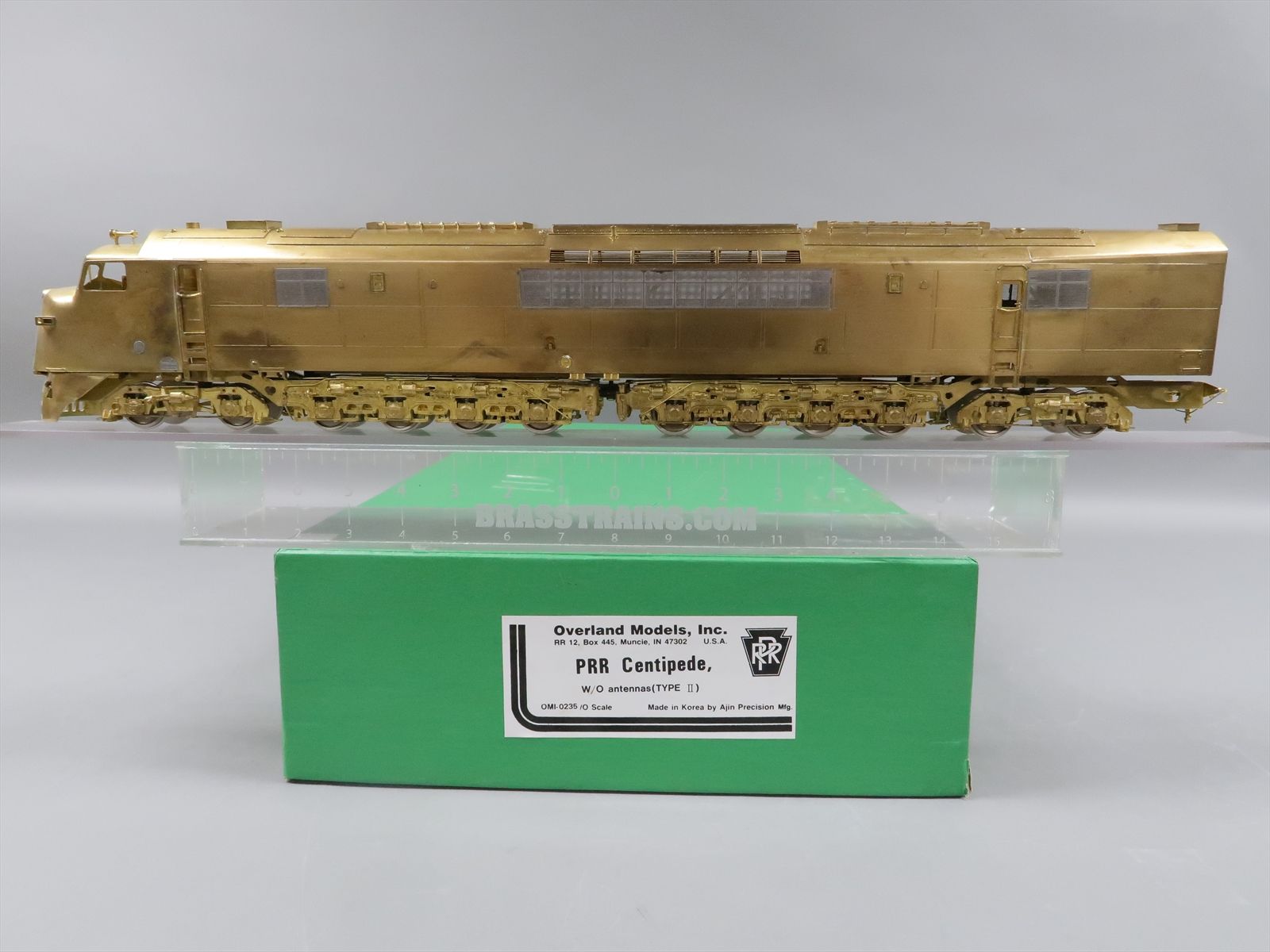 O Brass Model - OMI 0235 PRR Pennsylvania Baldwin Centipede - Unpainted ...