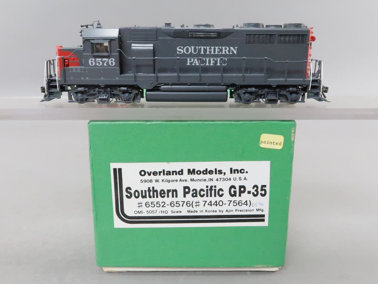 HO Brass Model - OMI 5057 SP Southern Pacific GP-35 Bloody Nose Scarlet ...