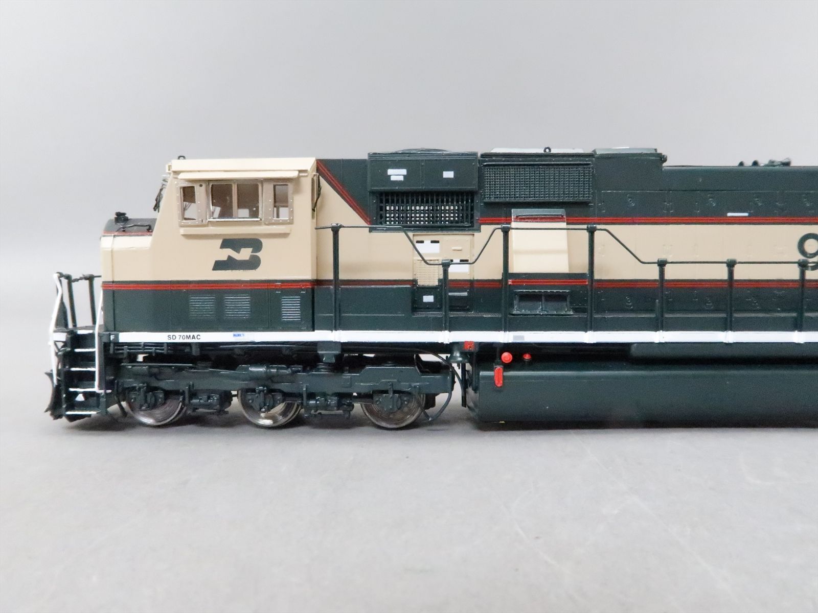 HO Brass Model - OMI 6609.1 BN Burlington Northern SD70MAC #9604 - F/P ...