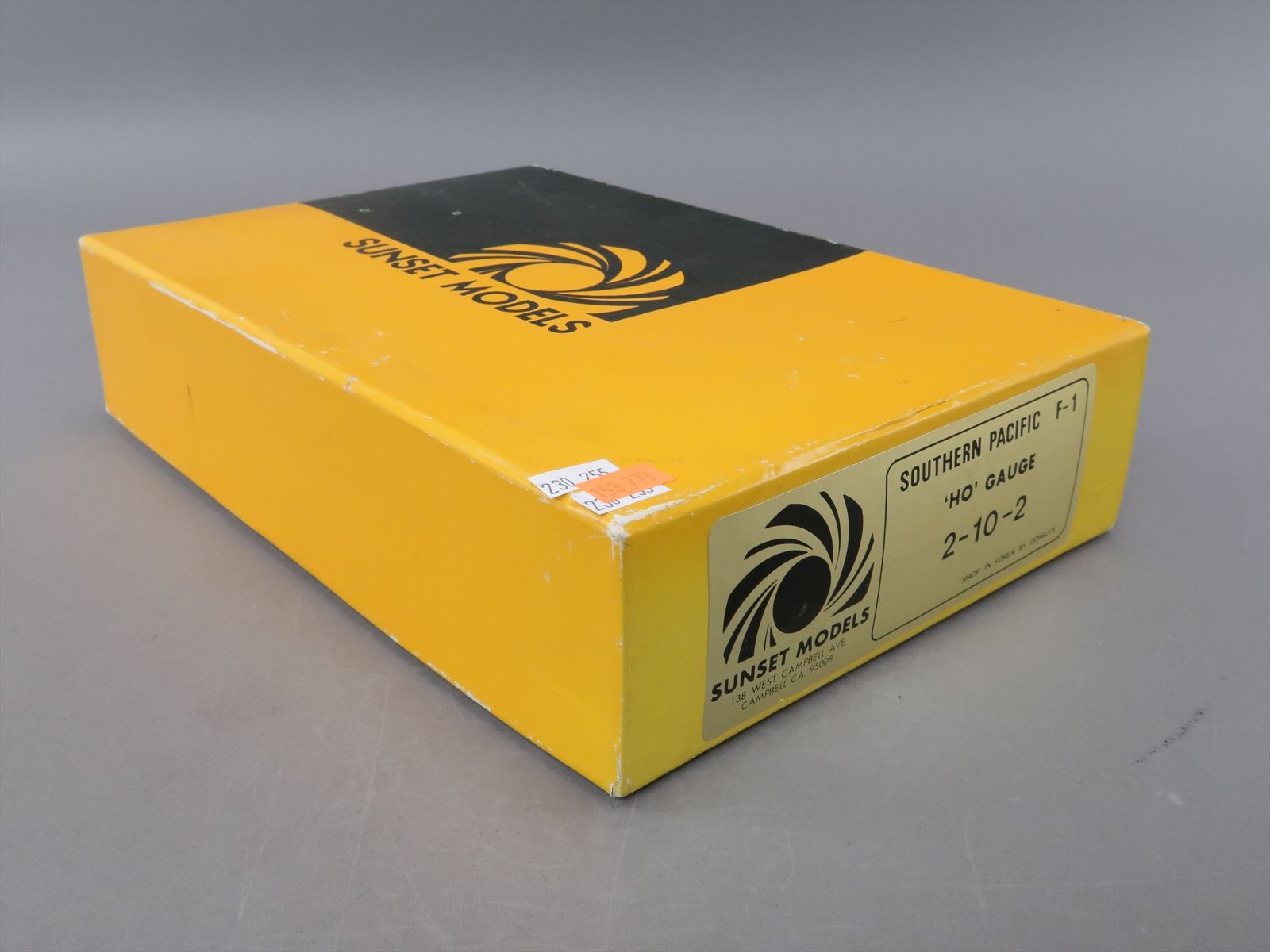 HO Brass Model - Sunset SP Southern Pacific F-1 2-10-2 #3629 - Custom ...