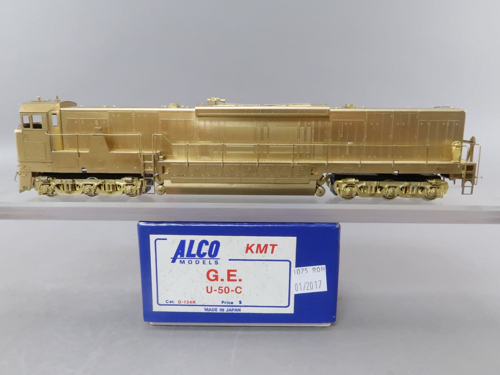 HO Brass Model - ALCO D-134 UP Union Pacific GE U50C Diesel - Unpainted ...