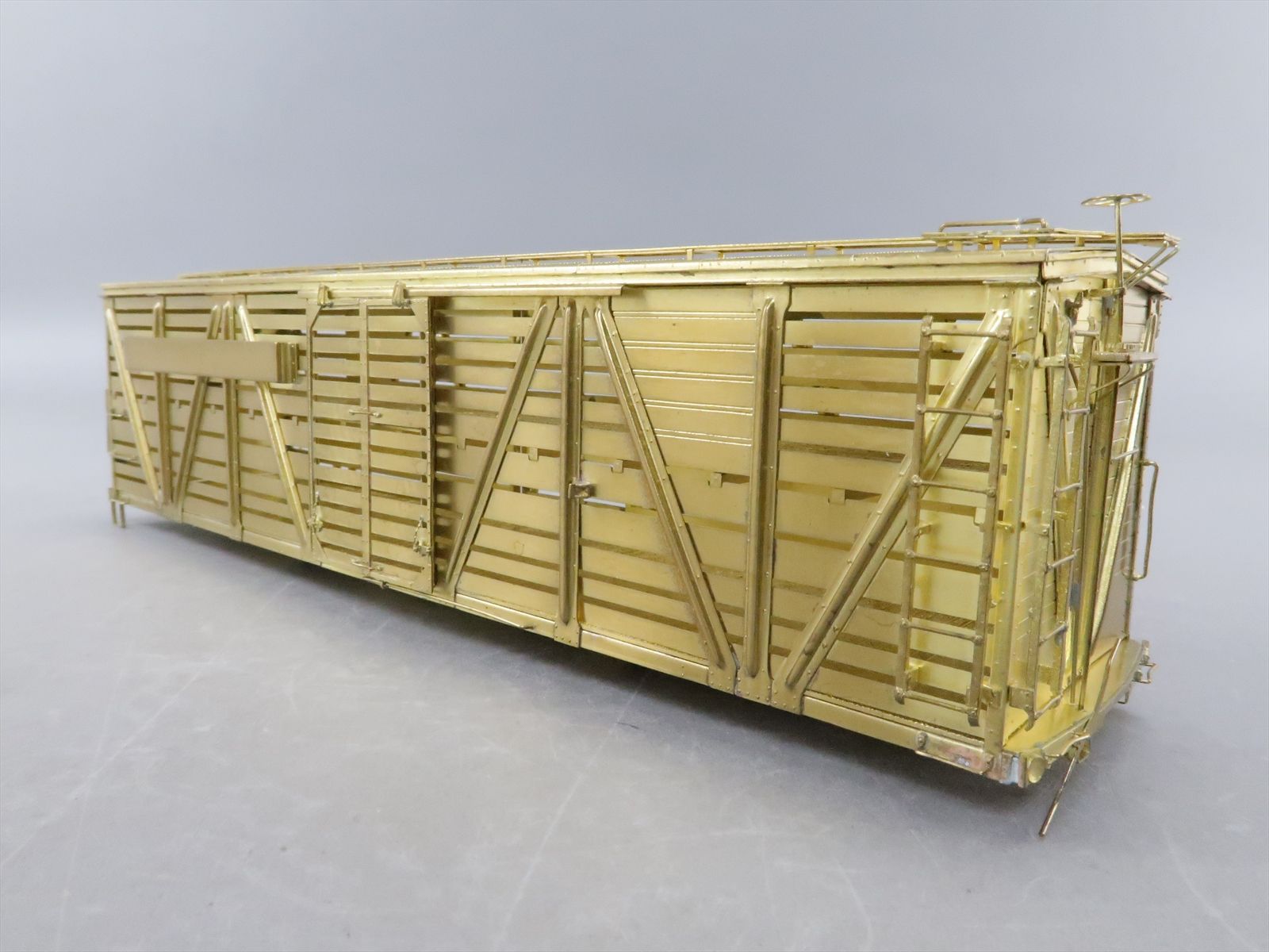 O Brass Model - PSC 15867 PRR Pennsylvania Stock Livestock Car Double ...