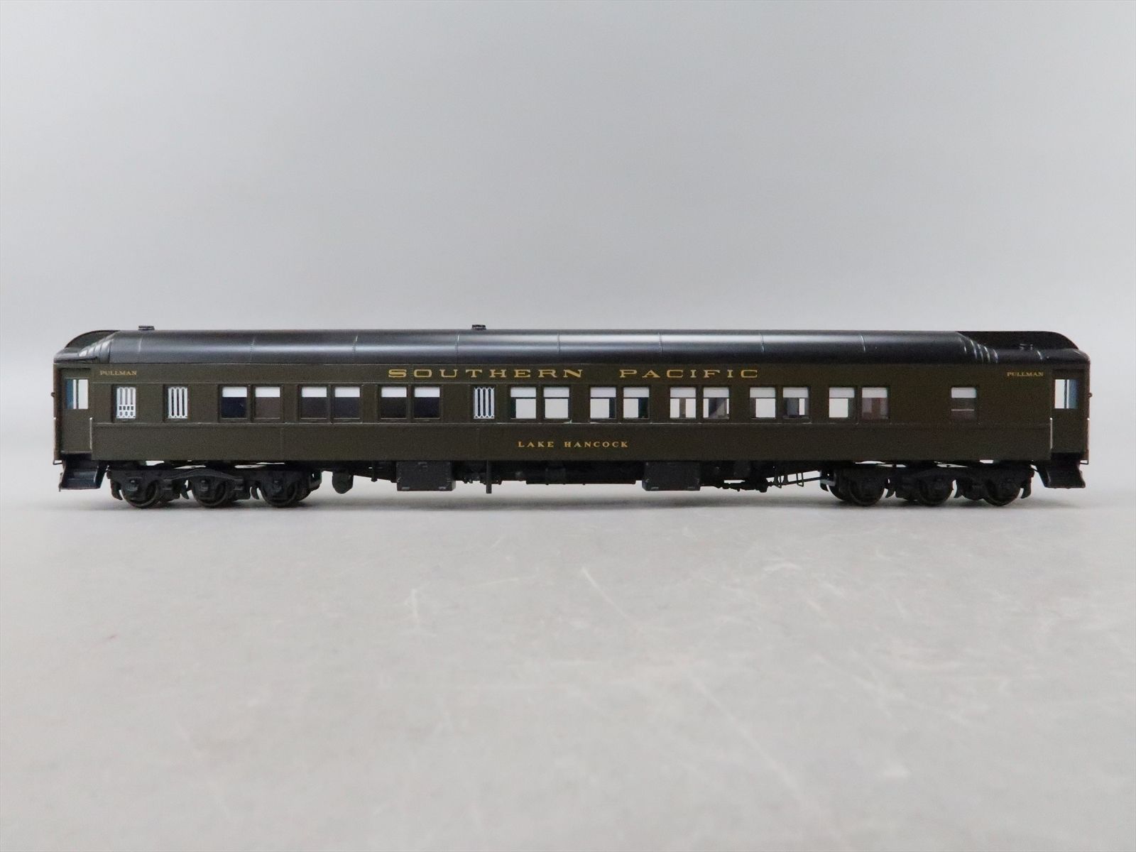 HO Brass Model - TCY 1402 SP Southern Pacific 10-1-2 Sleeper Dark Olive ...