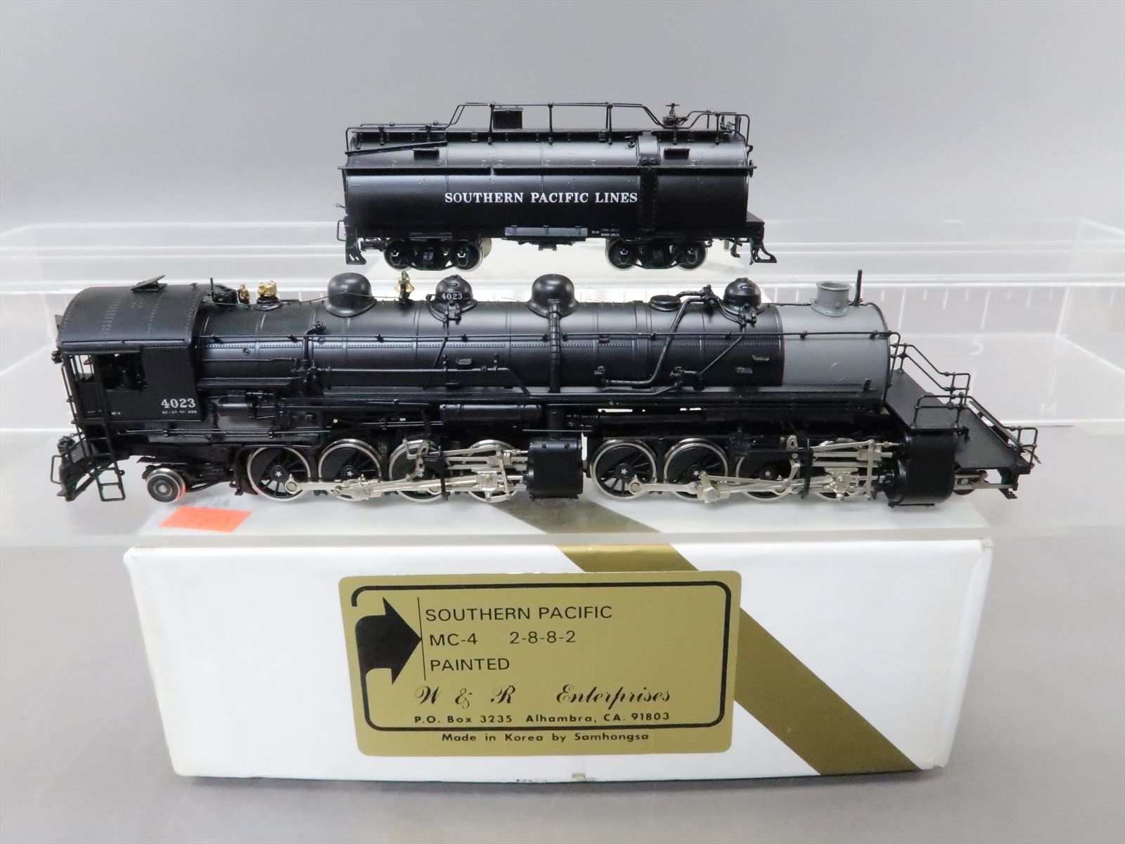 HO Brass Model - W&R SP Southern Pacific MC-4 2-8-8-2 Cab Forward #4023 ...