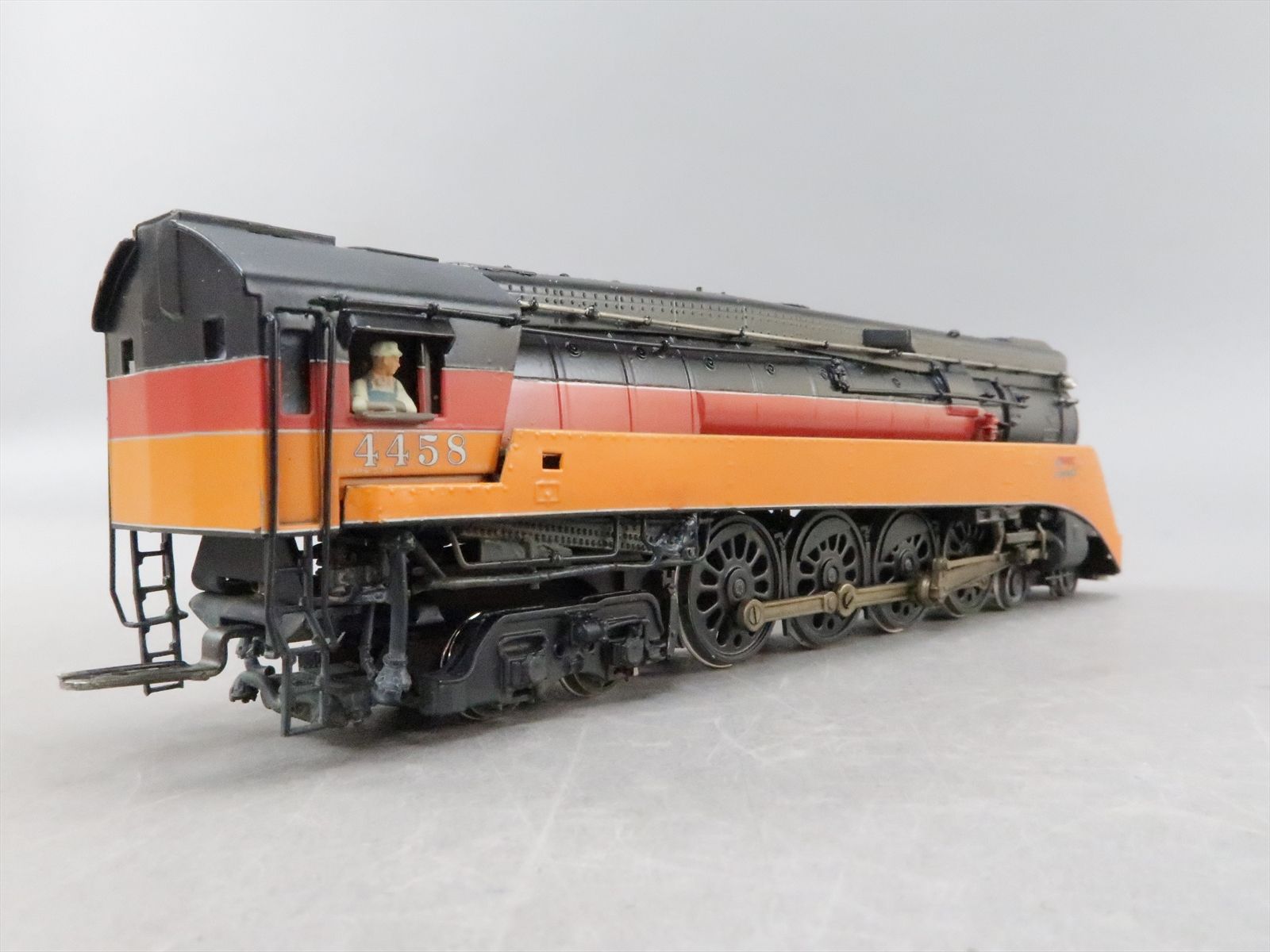 HO Brass Model - WMC SP Southern Pacific GS-5 4-8-4 Daylight #4458 - F/P + Weathered - KTM