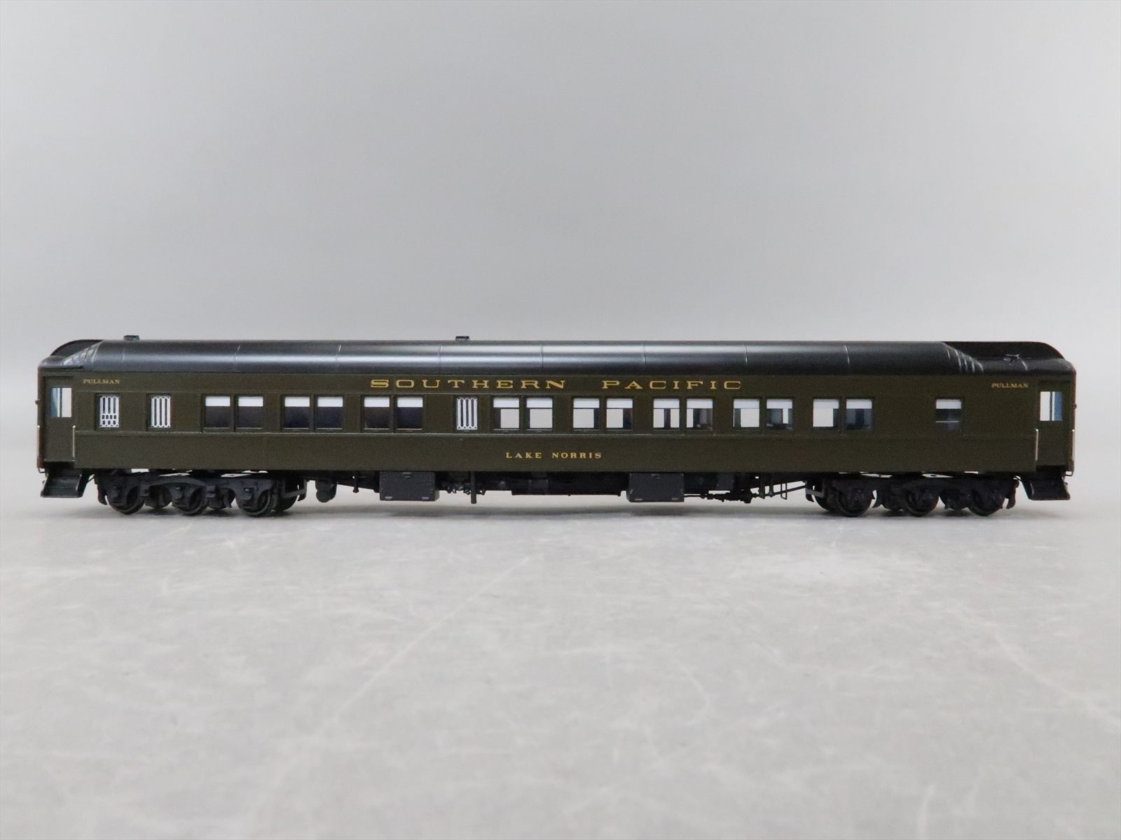 HO Brass Model - TCY 1402 SP Southern Pacific 10-1-2 Sleeper Dark Olive ...