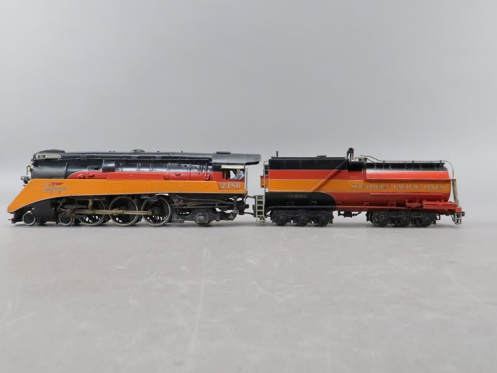 HO Brass Model - WMC SP Southern Pacific 4-6-2 Pacific P-10 Streamlined ...