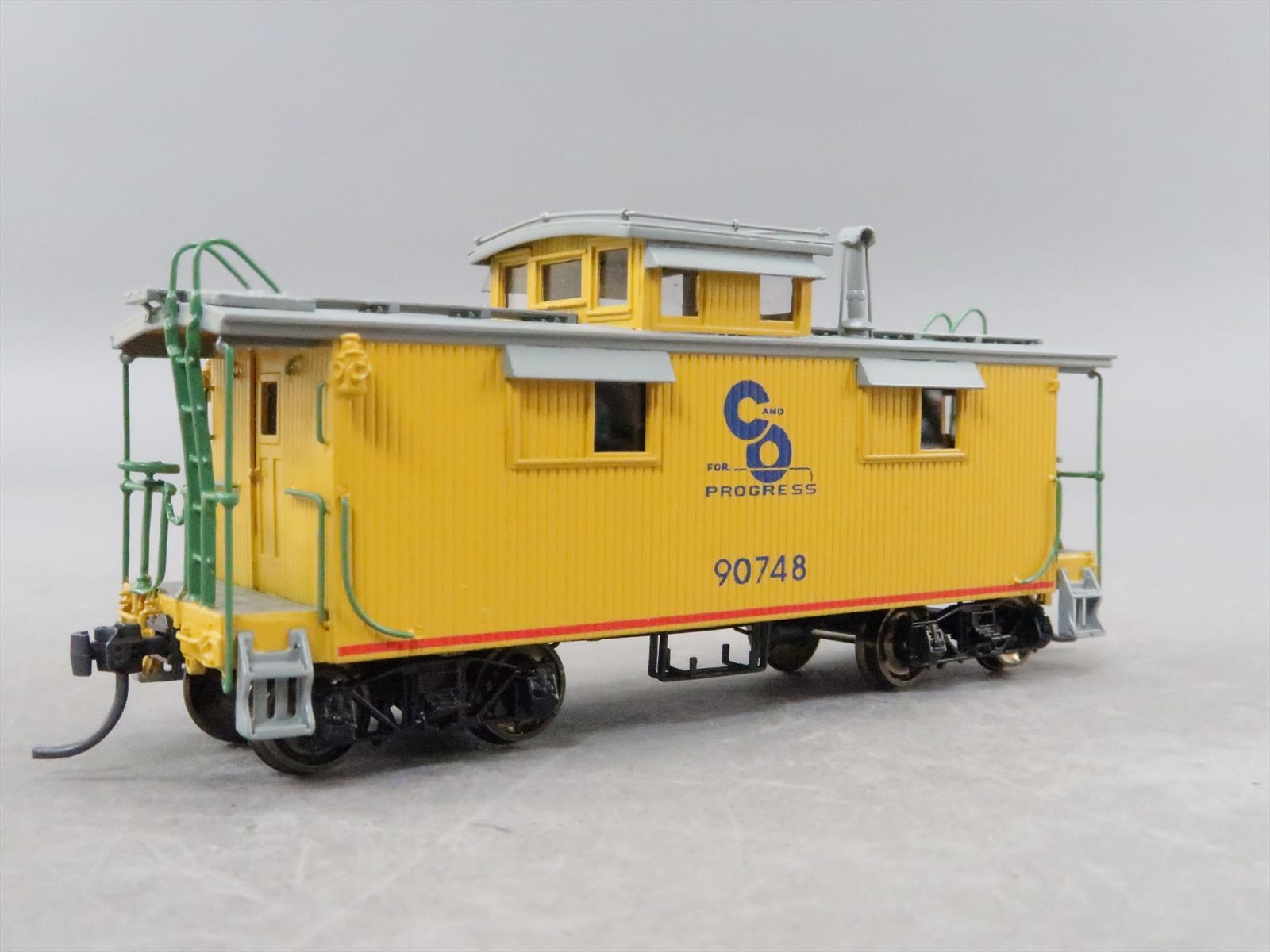 HO Brass Model - DP 202A C&O Chesapeake & Ohio Wood Caboose Late 1950's ...