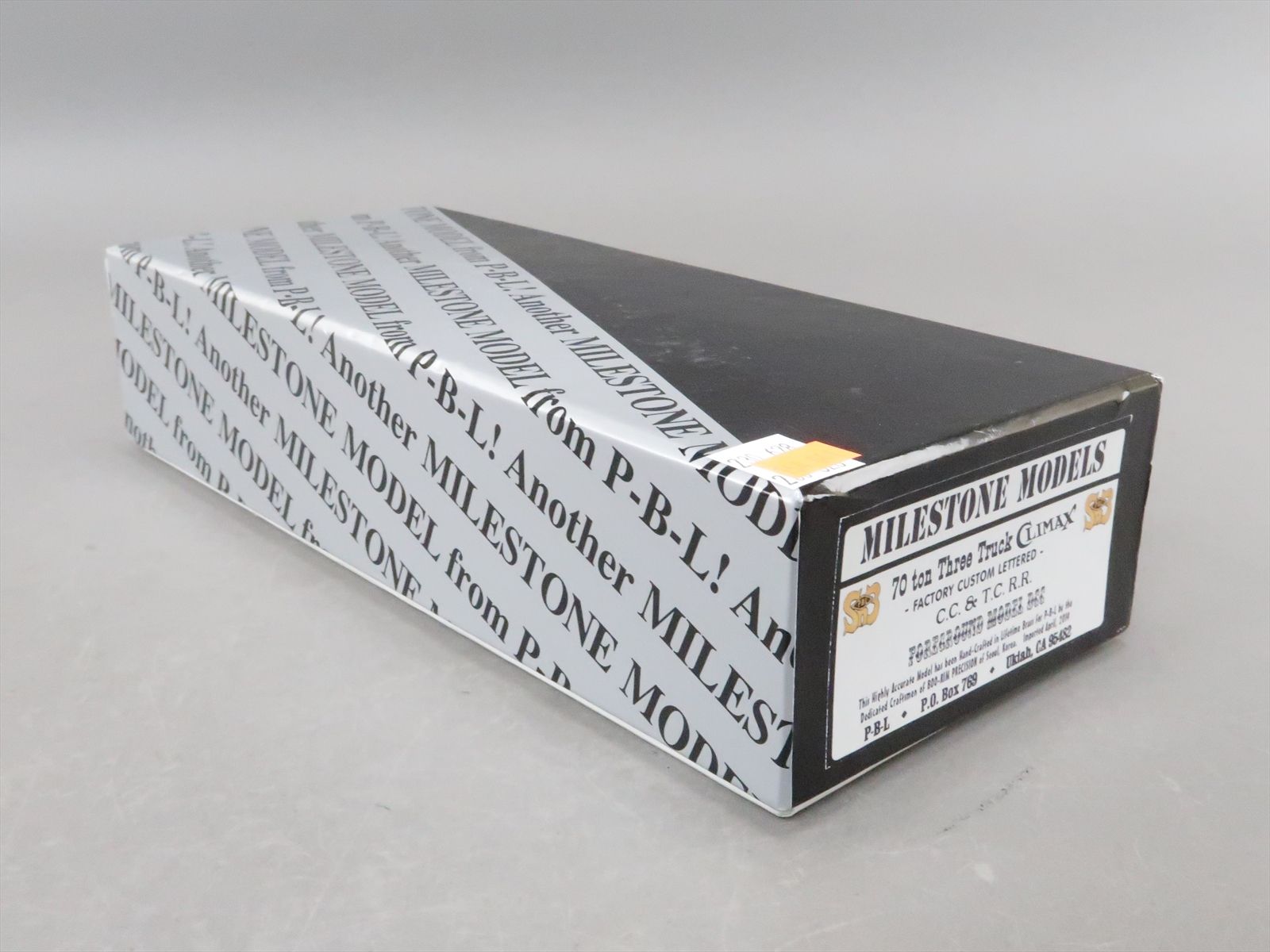 Sn3 Brass Model - P-B-L Milestone CC&TC Cripple Creek & Tincup 70-Ton 3 ...