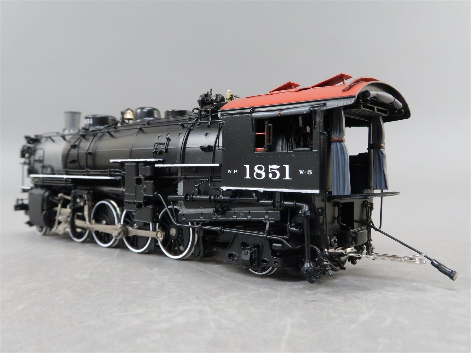 HO Brass Model - W&R NP Northern Pacific W-5 2-8-2 Black Version 2A ...