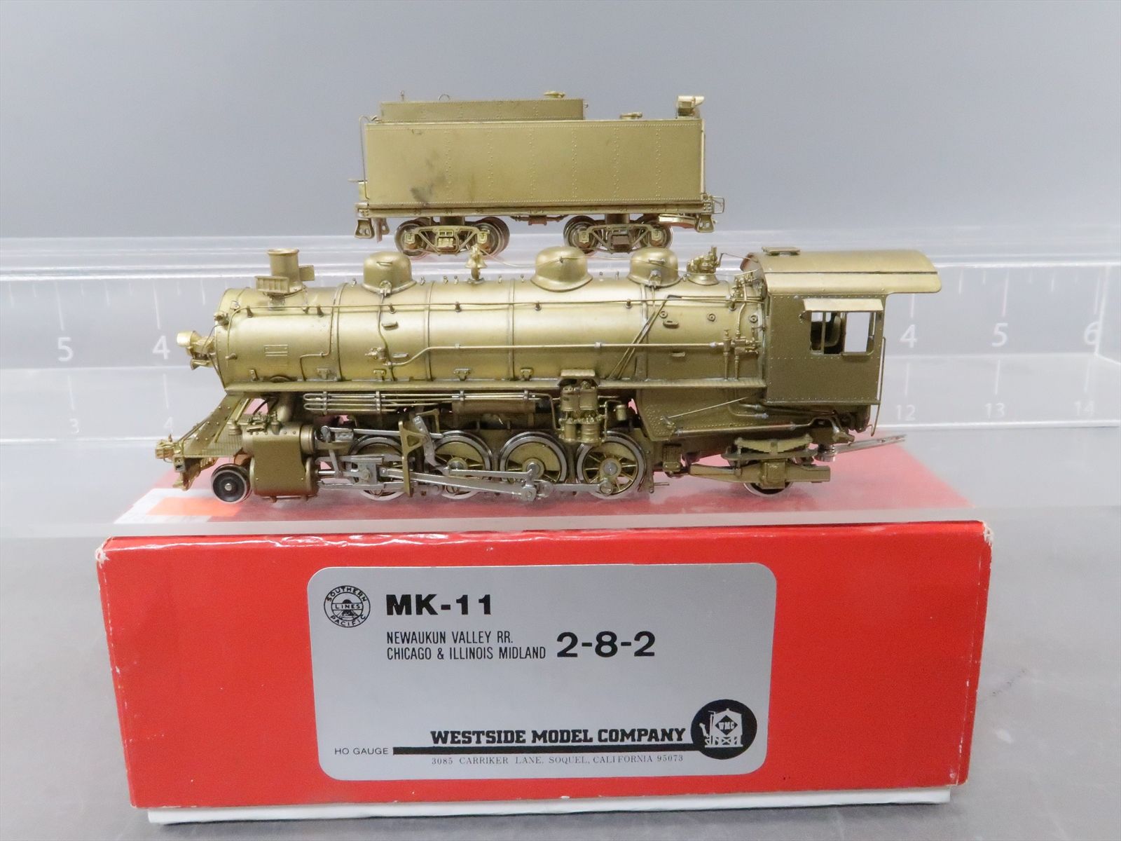 HO Brass Model - WMC SP Southern Pacific MK-11 2-8-2 Newaukun Valley / C&IM Chicago & Illinois ...