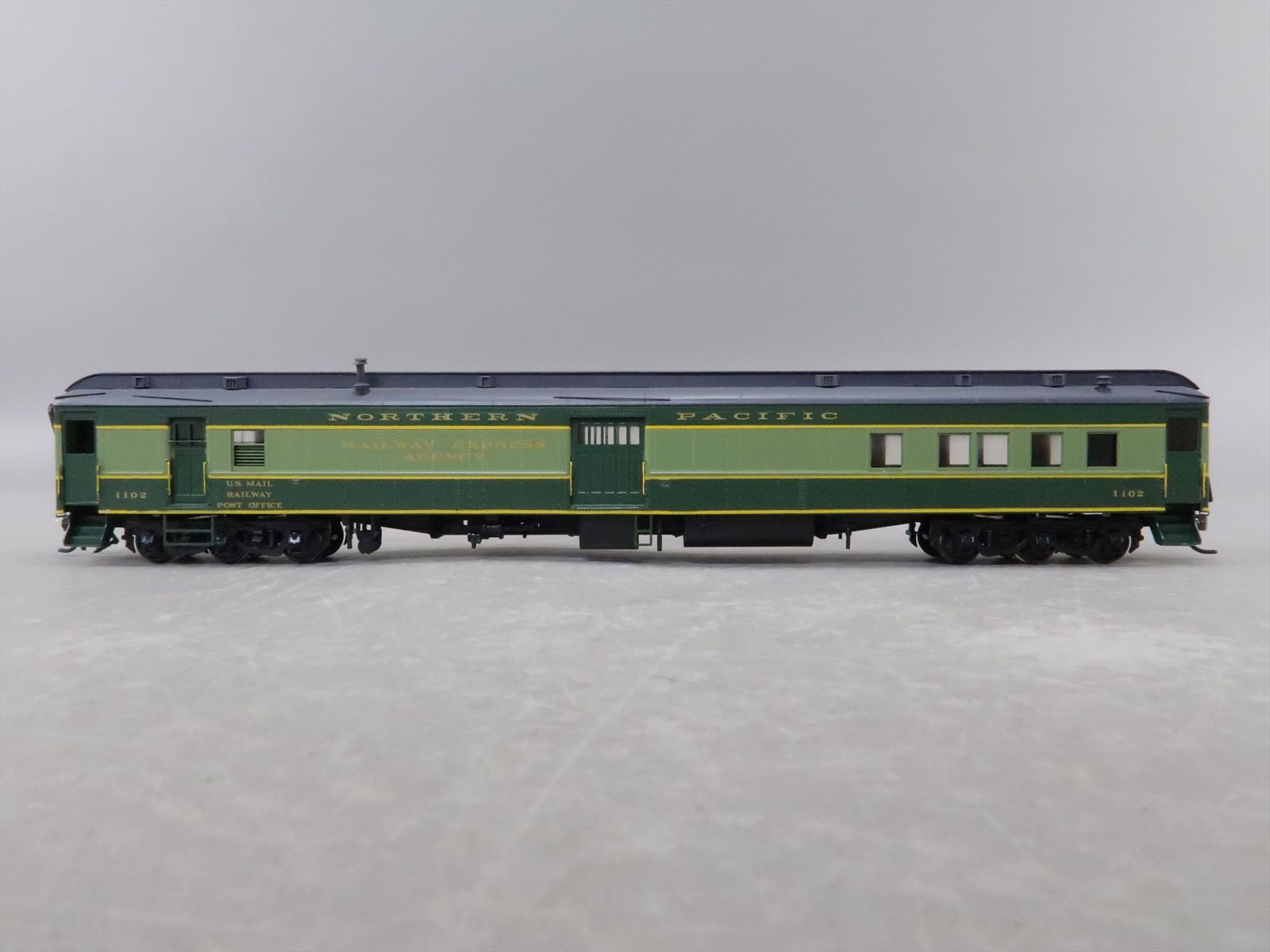 HO Brass Model - Cascade 2522 NP Northern Pacific RPO Baggage Coach ...